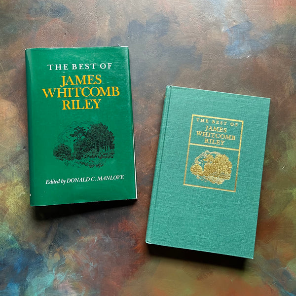 Vintage JAMES WHITCOMB RILEY books for sale. - Log Cabin Vintage