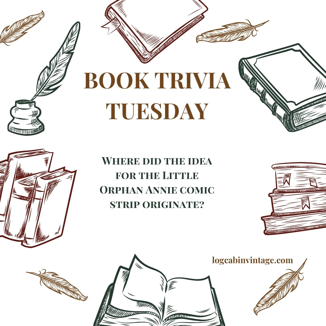 Book Trivia Tuesday - Week 17 - Log Cabin Vintage