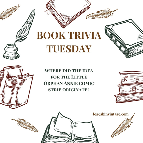 Book Trivia Tuesday - Week 17 - Log Cabin Vintage
