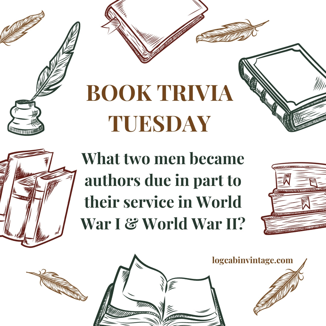 Book Trivia Tuesday - Log Cabin Vintage