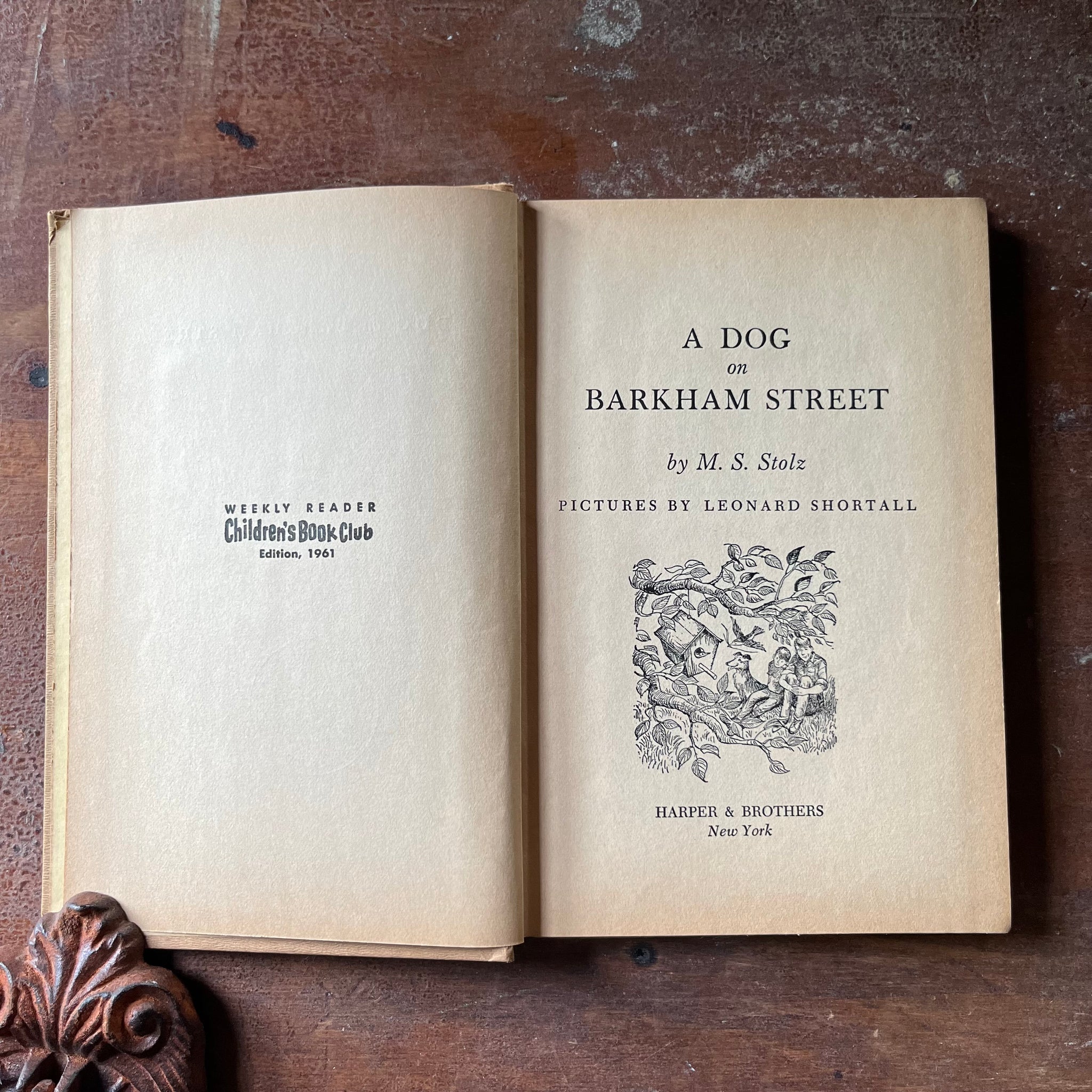 A Dog on Barkham Street by M. S. Stolz 1961 Weekly Read Children's Boo ...