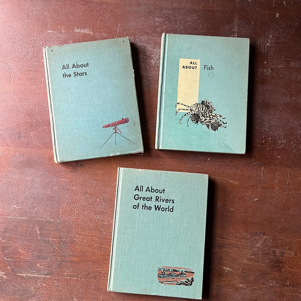 Set of Three All About Books: The Great Rivers of the World, Fish & Th ...