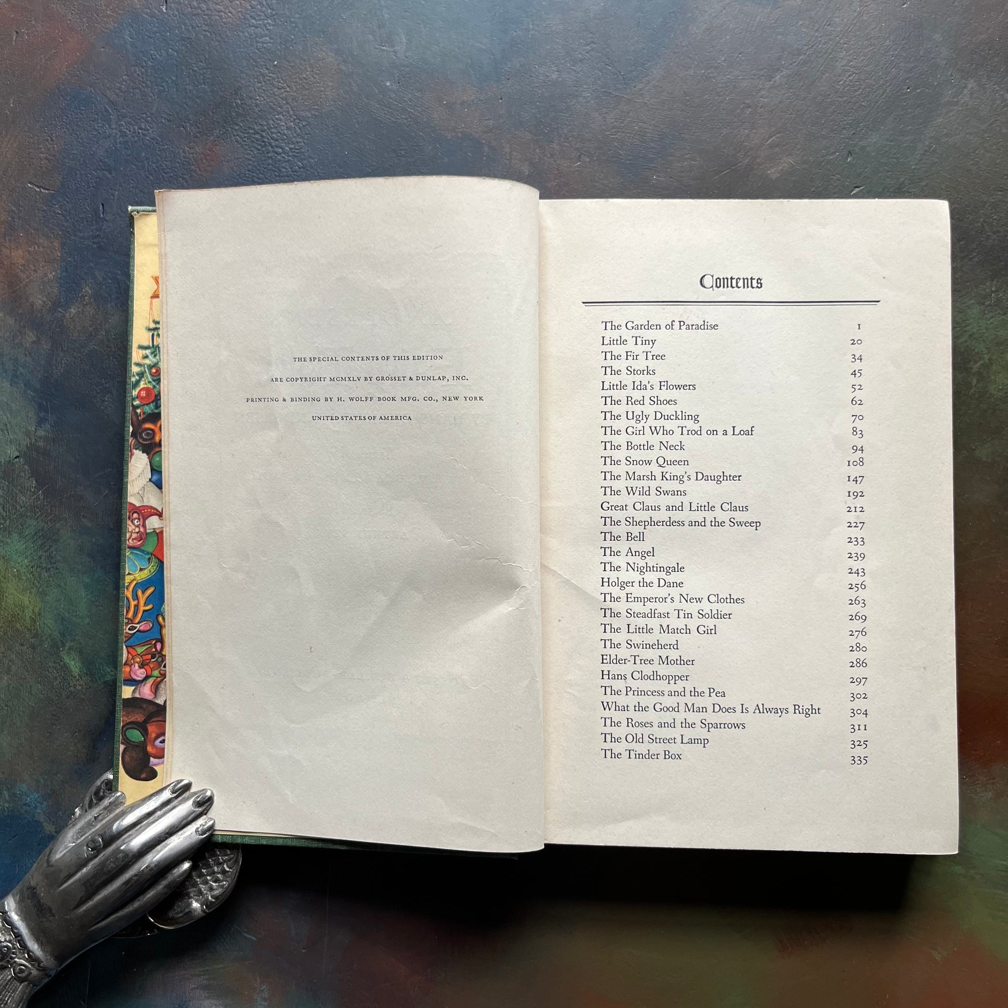 Andersen's Fairy Tales - a Grosset & Dunlap Publishers Undated Edition ...