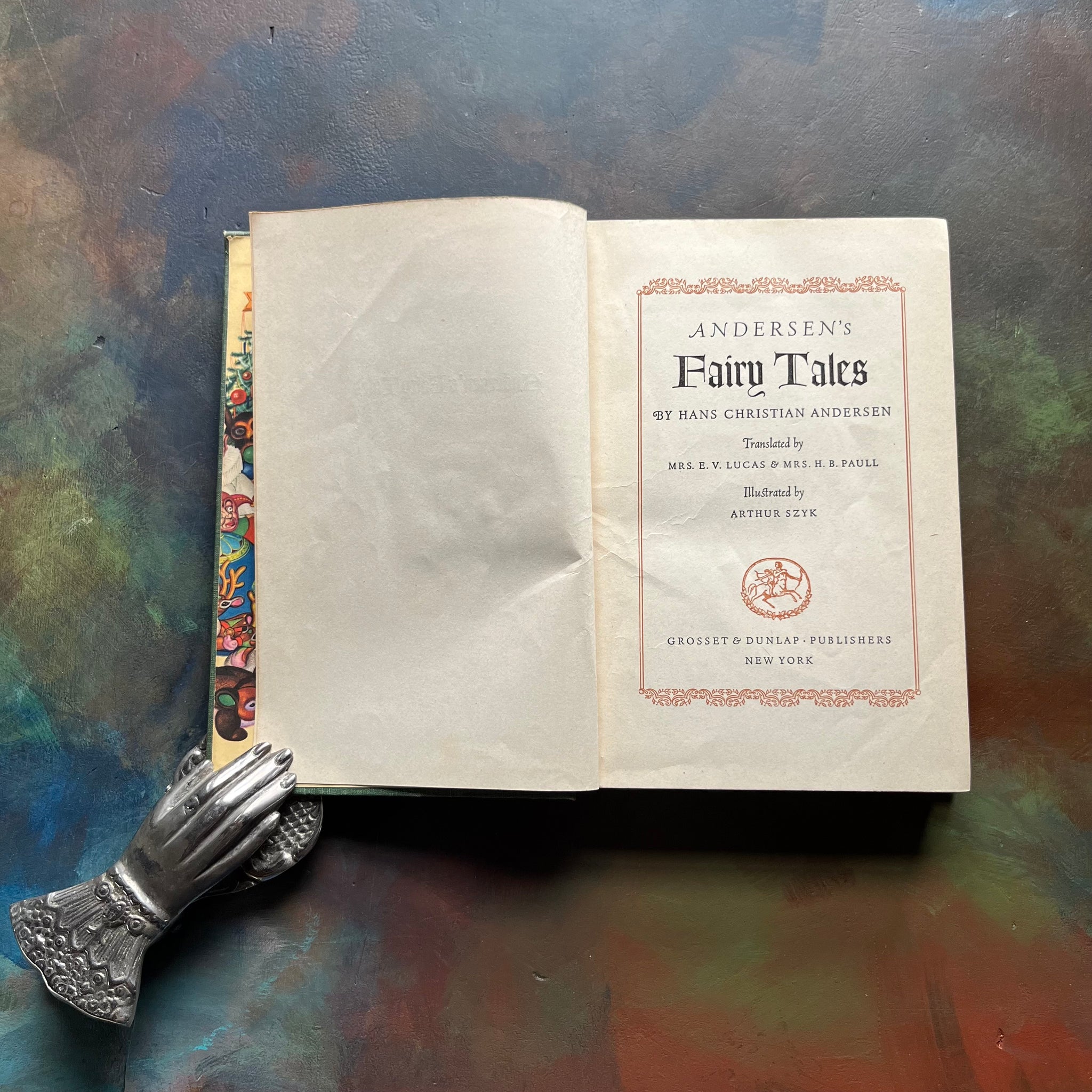 Andersen's Fairy Tales - a Grosset & Dunlap Publishers Undated Edition ...