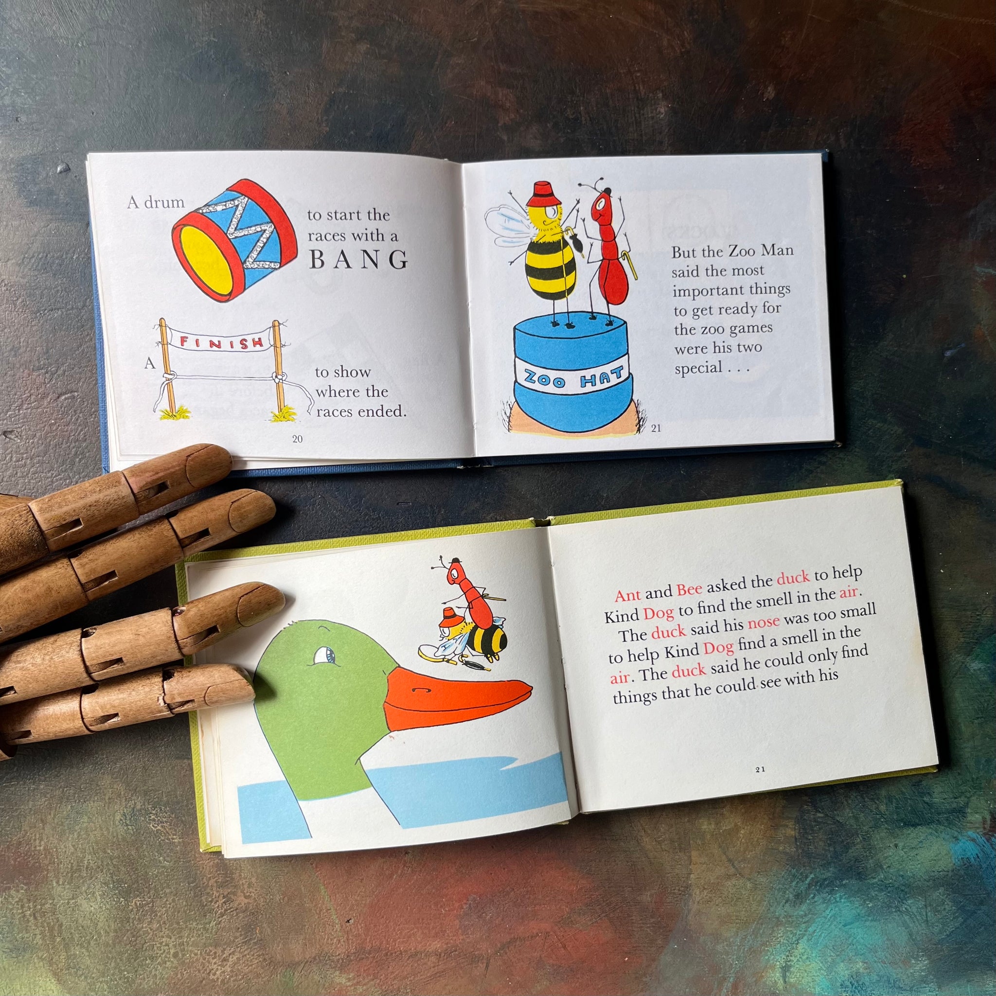 Ant and Bee Time & Ant and Bee and Kind Dog - Log Cabin Vintage