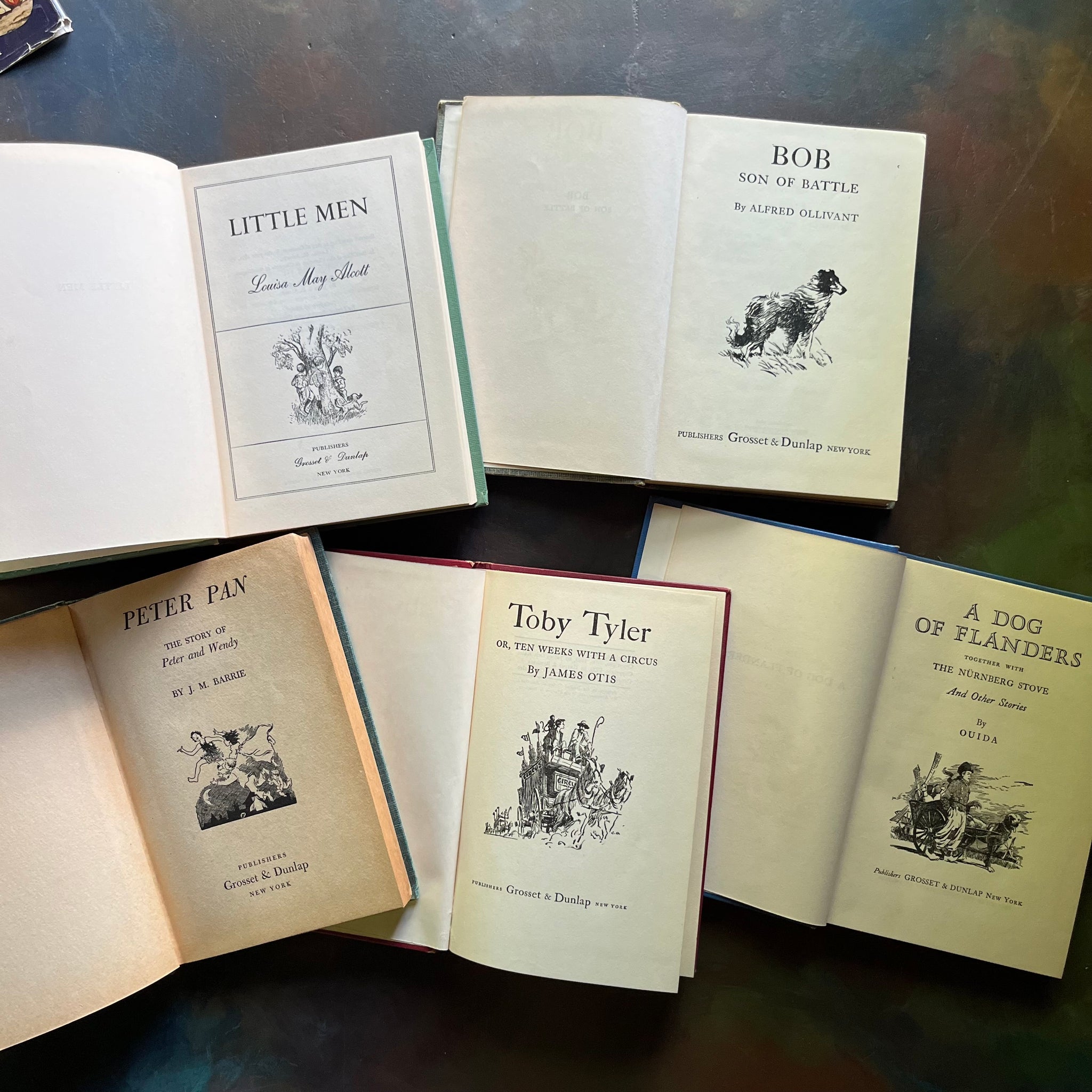Companion Library Book Set: Little Men, Bob Son of Battle, Peter Pan ...