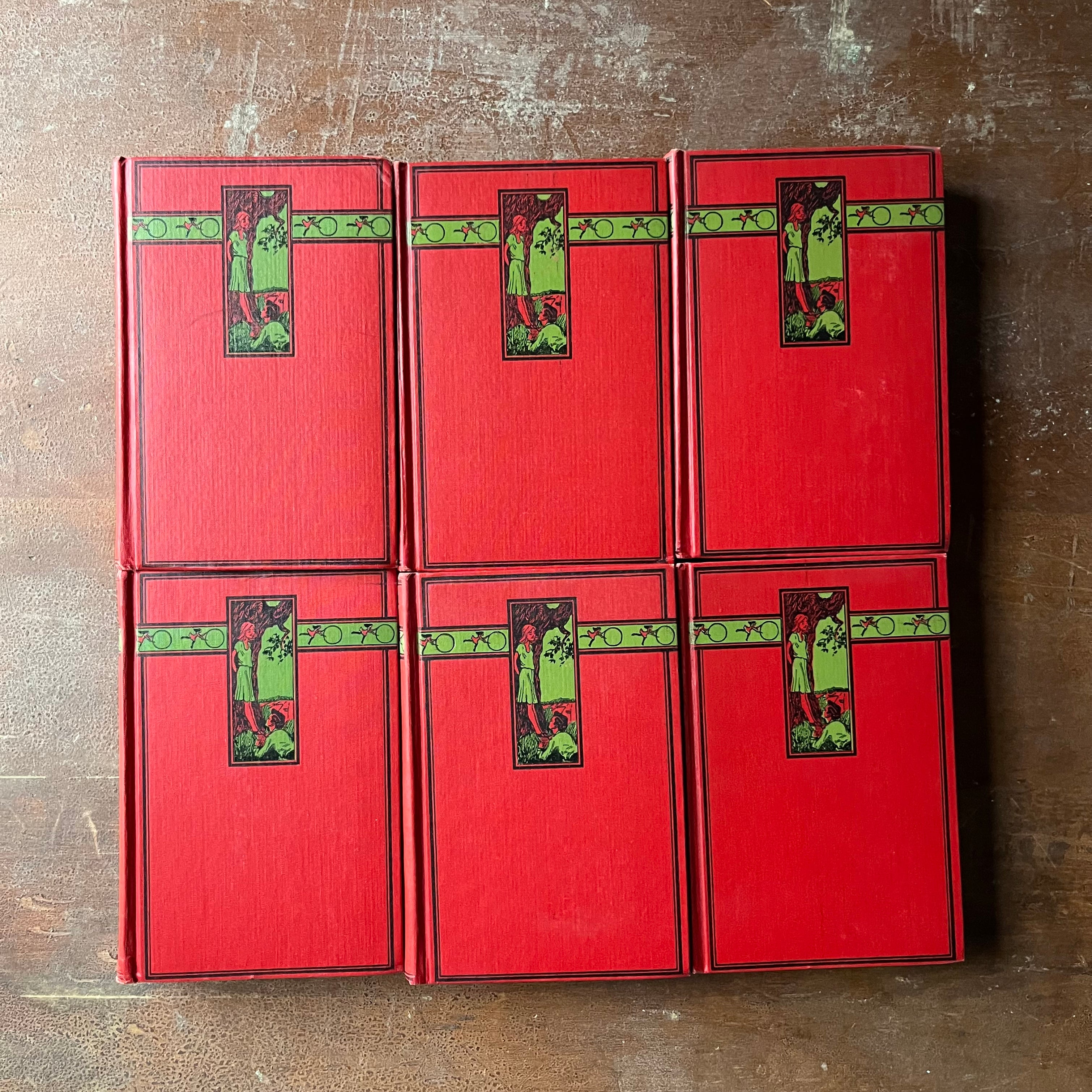 Louisa May Alcott Six Antique Book Set: Little Women, Little Men, Jo's ...