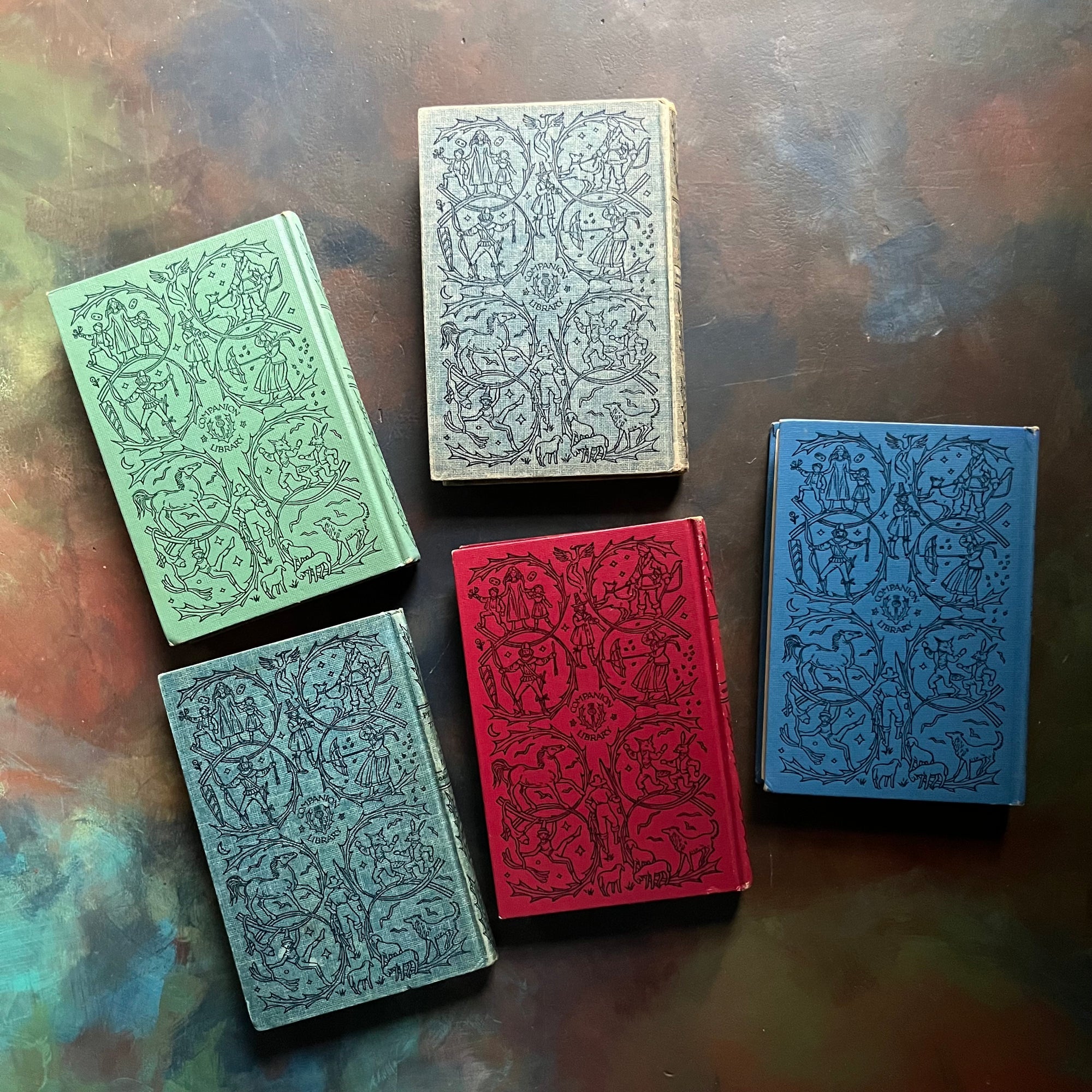 Companion Library Book Set: Little Men, Bob Son of Battle, Peter Pan ...