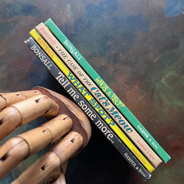 Set of Picture Books Written by Crosby Newell Bonsall - What Spot?, Te ...