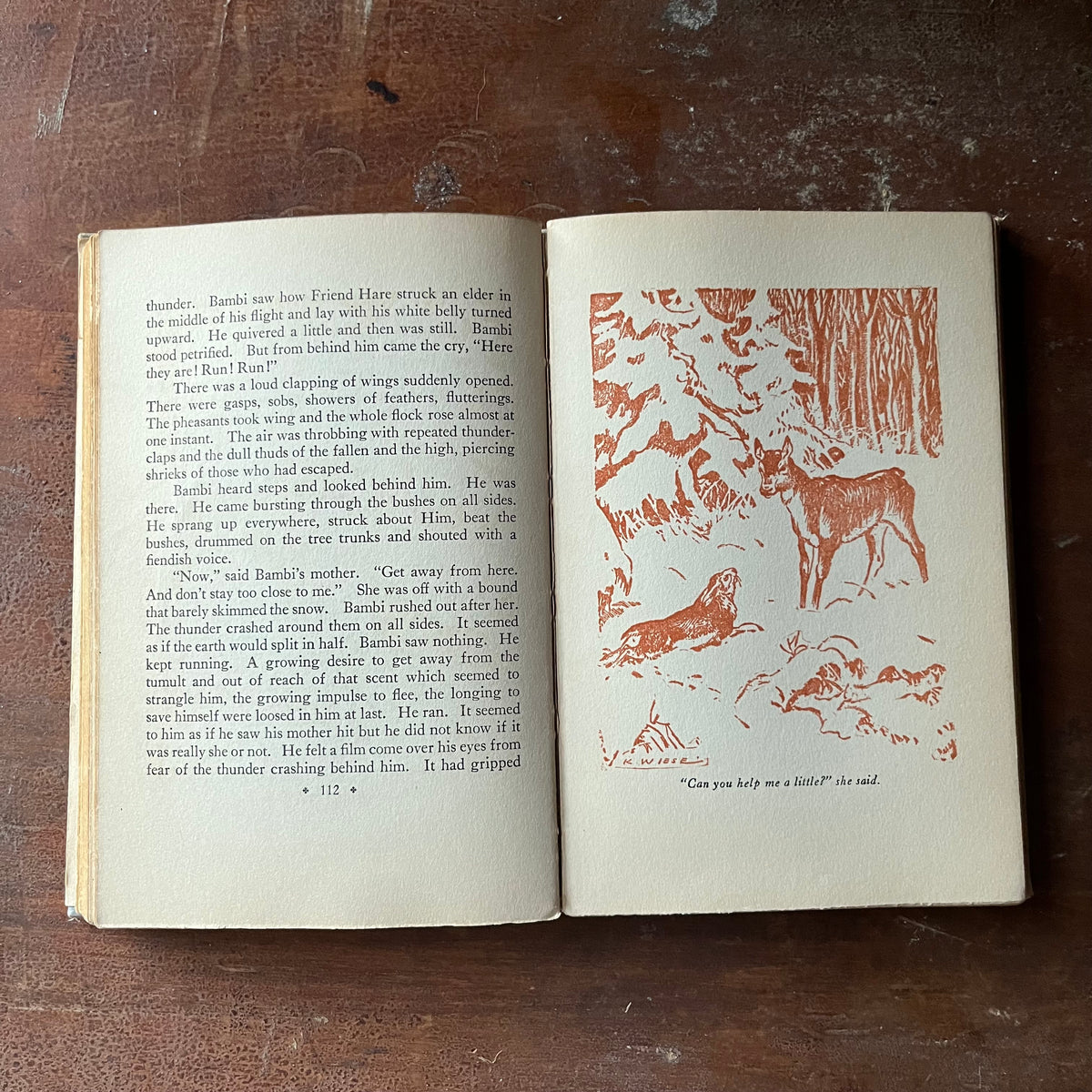 Bambi by Felix Salten - 1931 Edition - Log Cabin Vintage