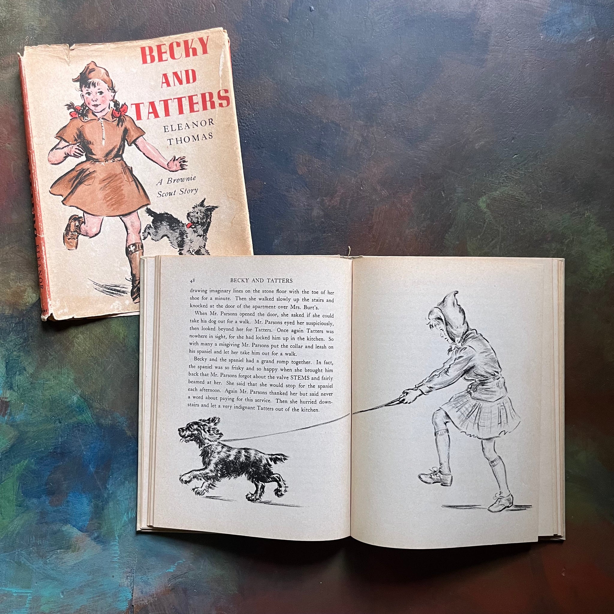 Becky and Tatters: A Brownie Scout Story by Eleanor Thomas - 1940 Firs ...