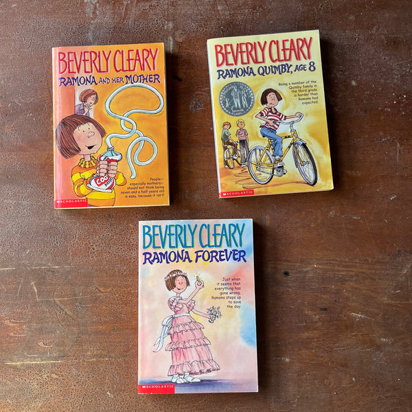 Beverly Cleary Book Set: Ramona Quinby Age 8, Ramona & Her Mother & Ra ...