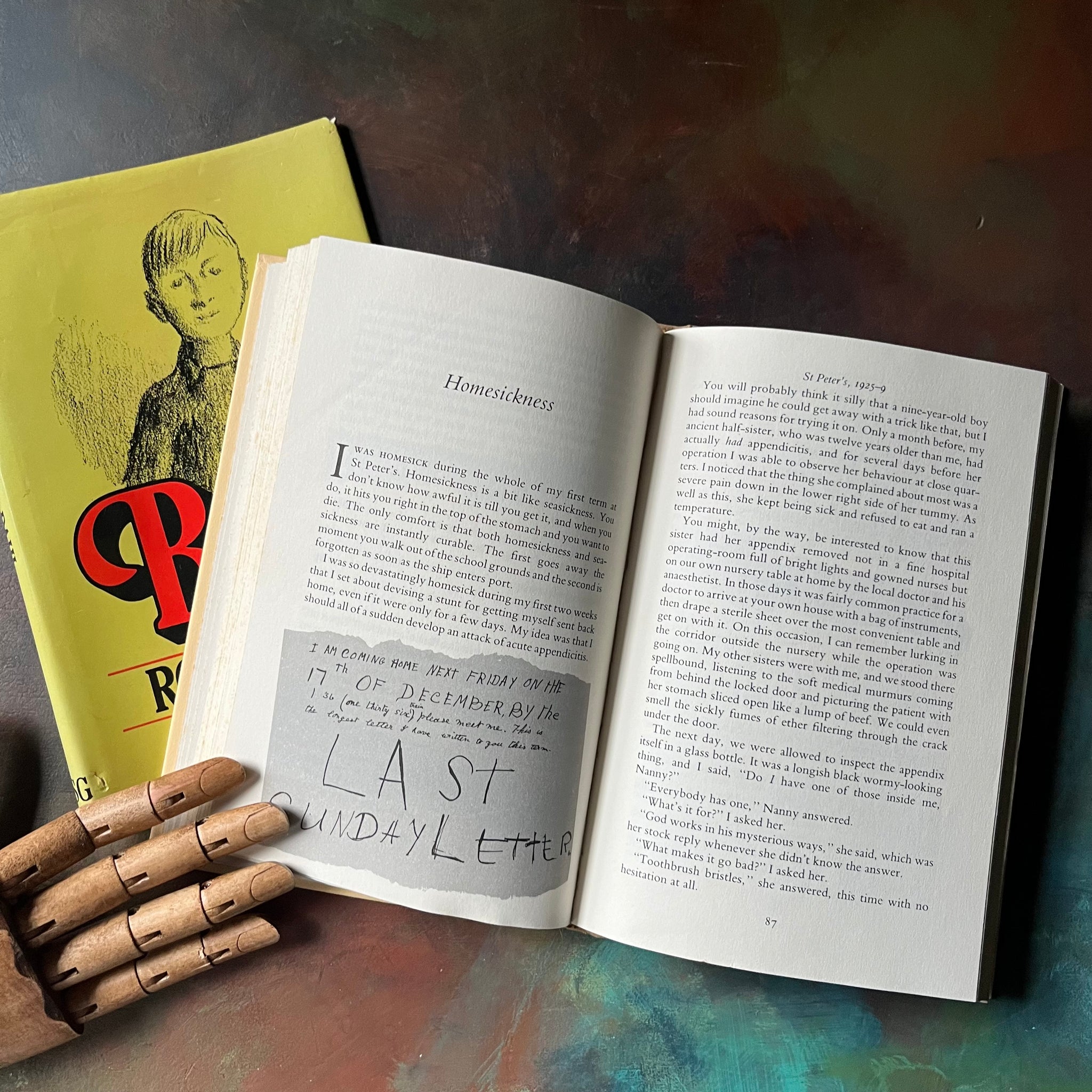 Boy An Autobiography by Roald Dahl vintage children's non-fiction - Log ...