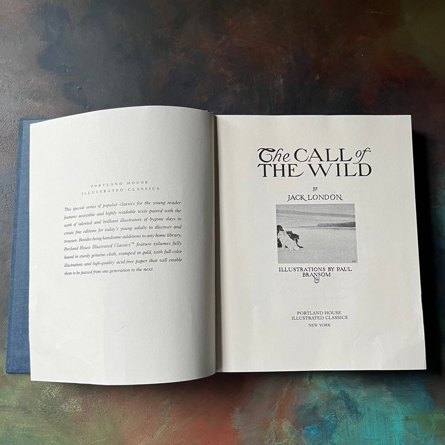Call of the Wild by Jack London 1987 Edition for Sale - Log Cabin Vintage