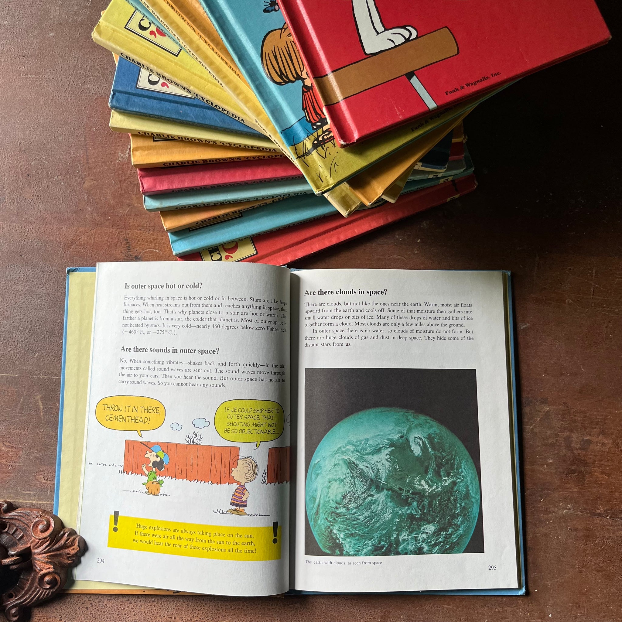 Charlie Brown's 'Cyclopedia Complete 15 Book Set - Log Cabin Vintage