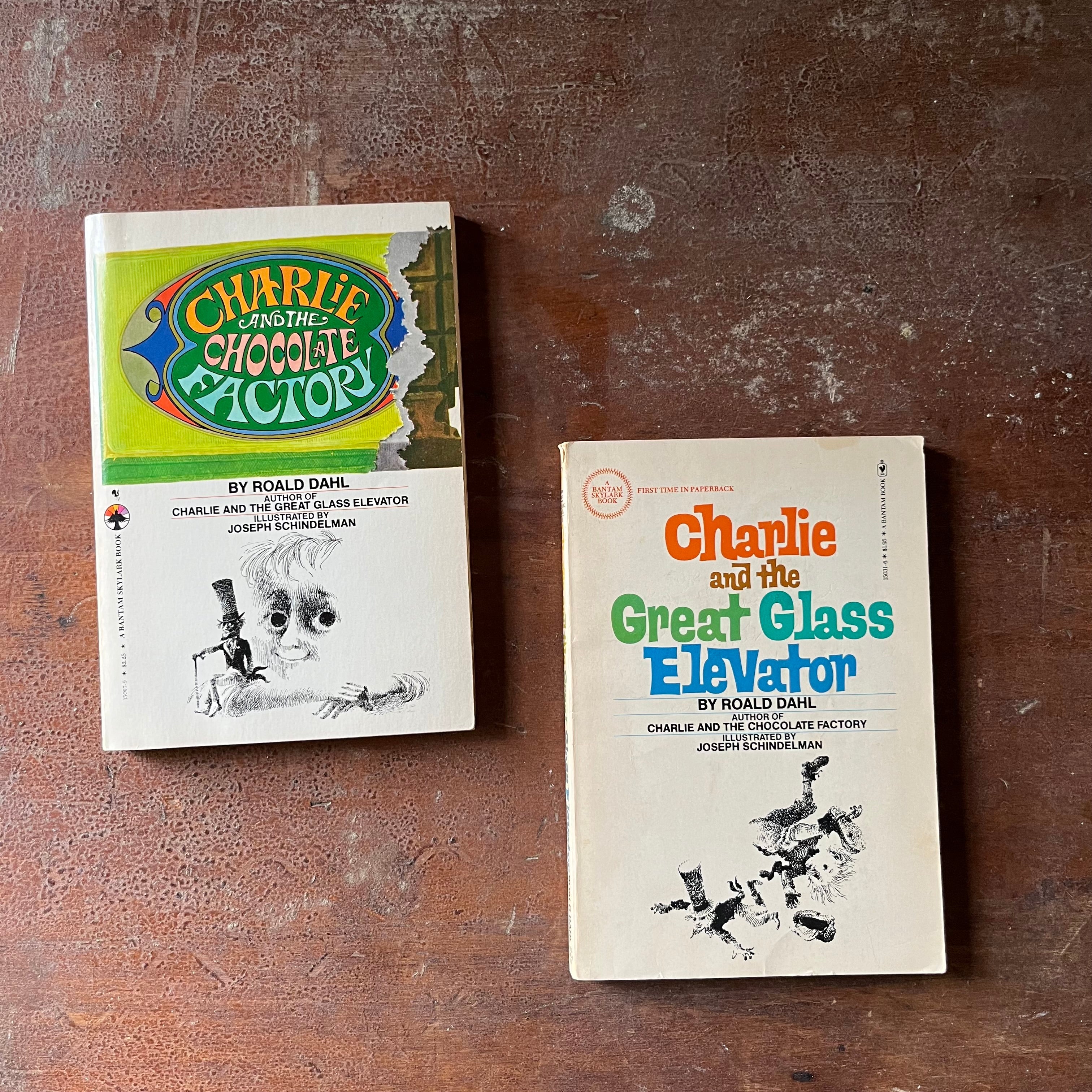 Charlie and the Chocolate Factory & Charlie & The Glass Elevator by Ro ...