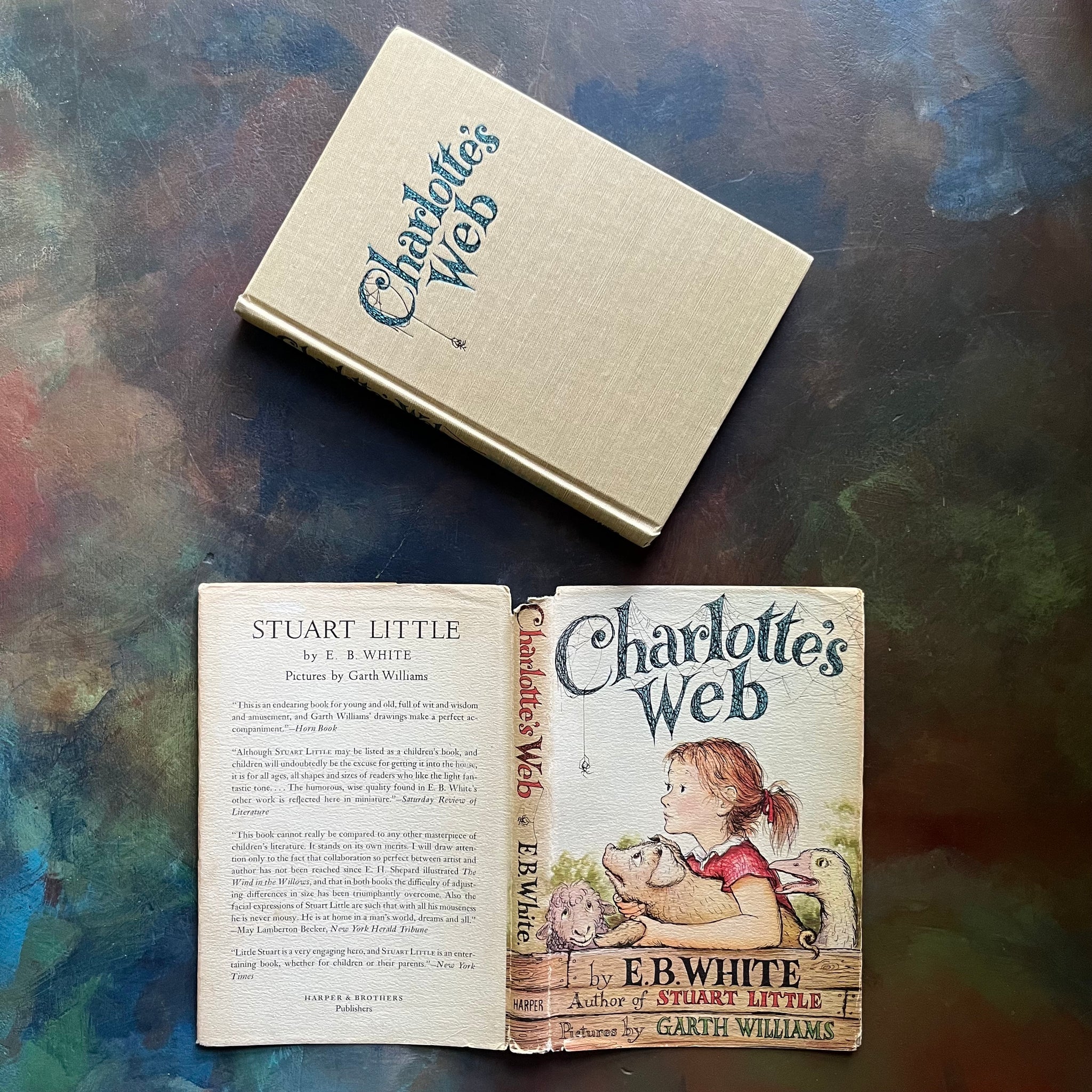 Stated First Edition of Charlotte's Web by E. B. White with Illustrati ...
