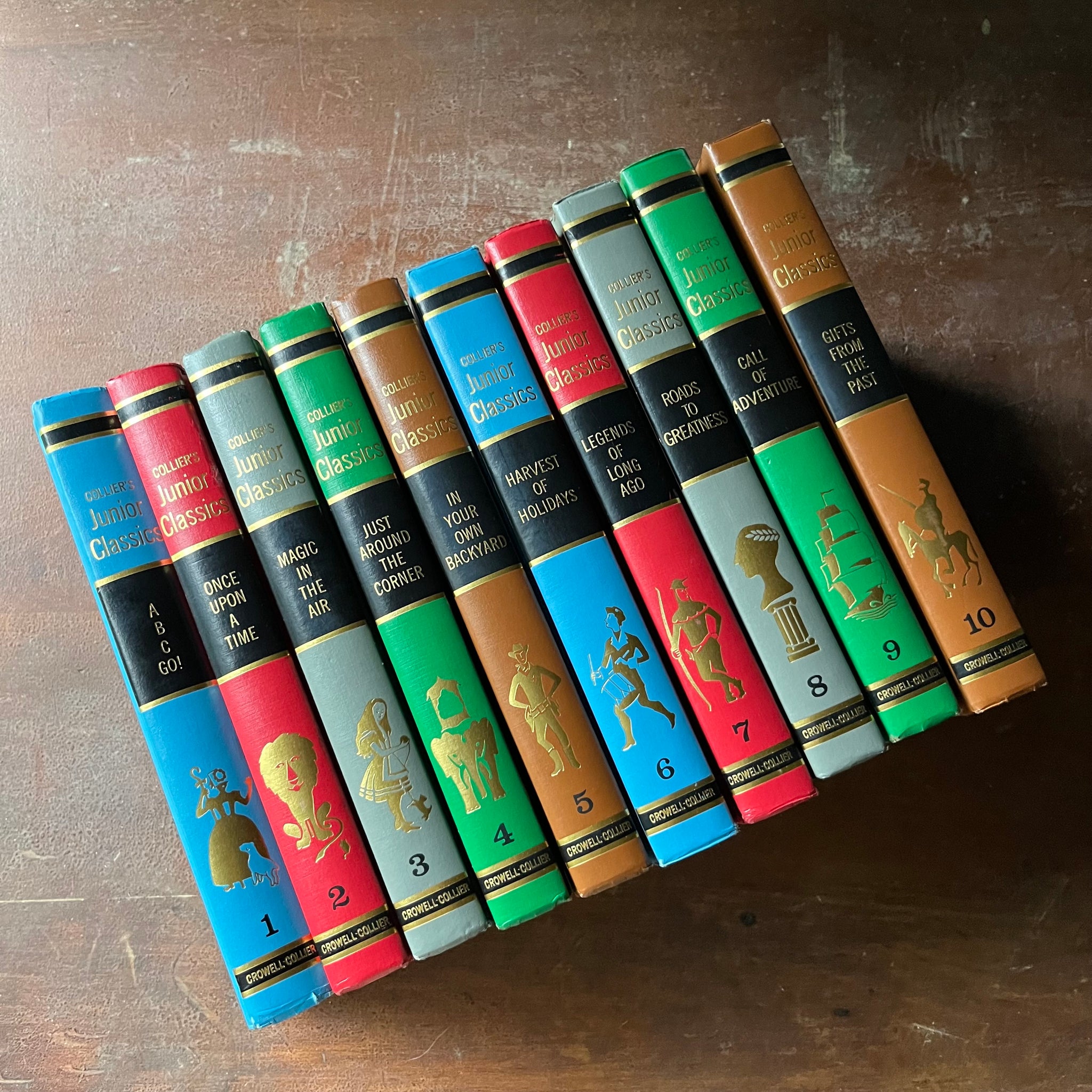 Collier's Junior Classics - 10 Volume Complete Set - 1962 Edition - Log ...