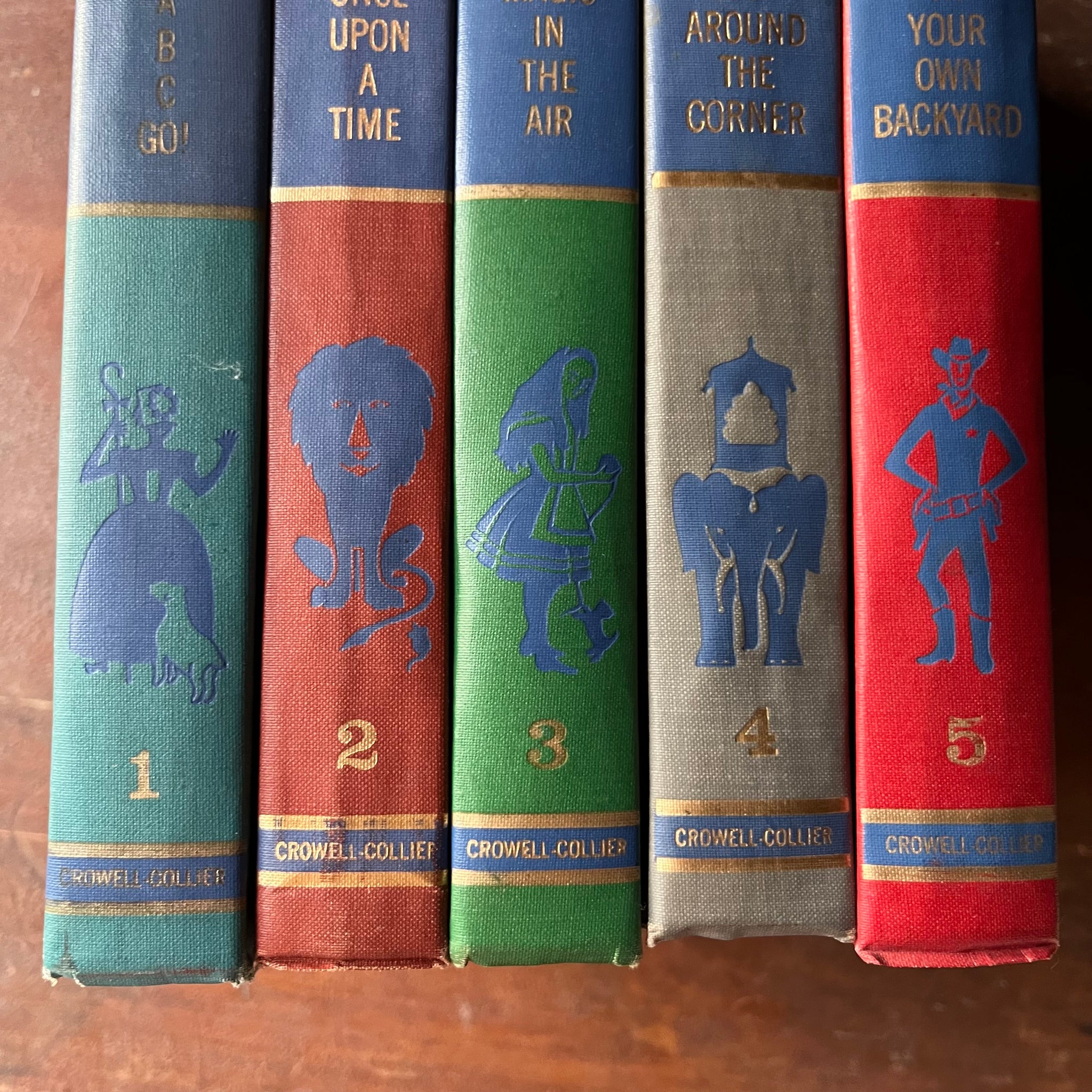 Collier's Junior Classics Young Folks Shelf of Books - 1962 First Prin ...