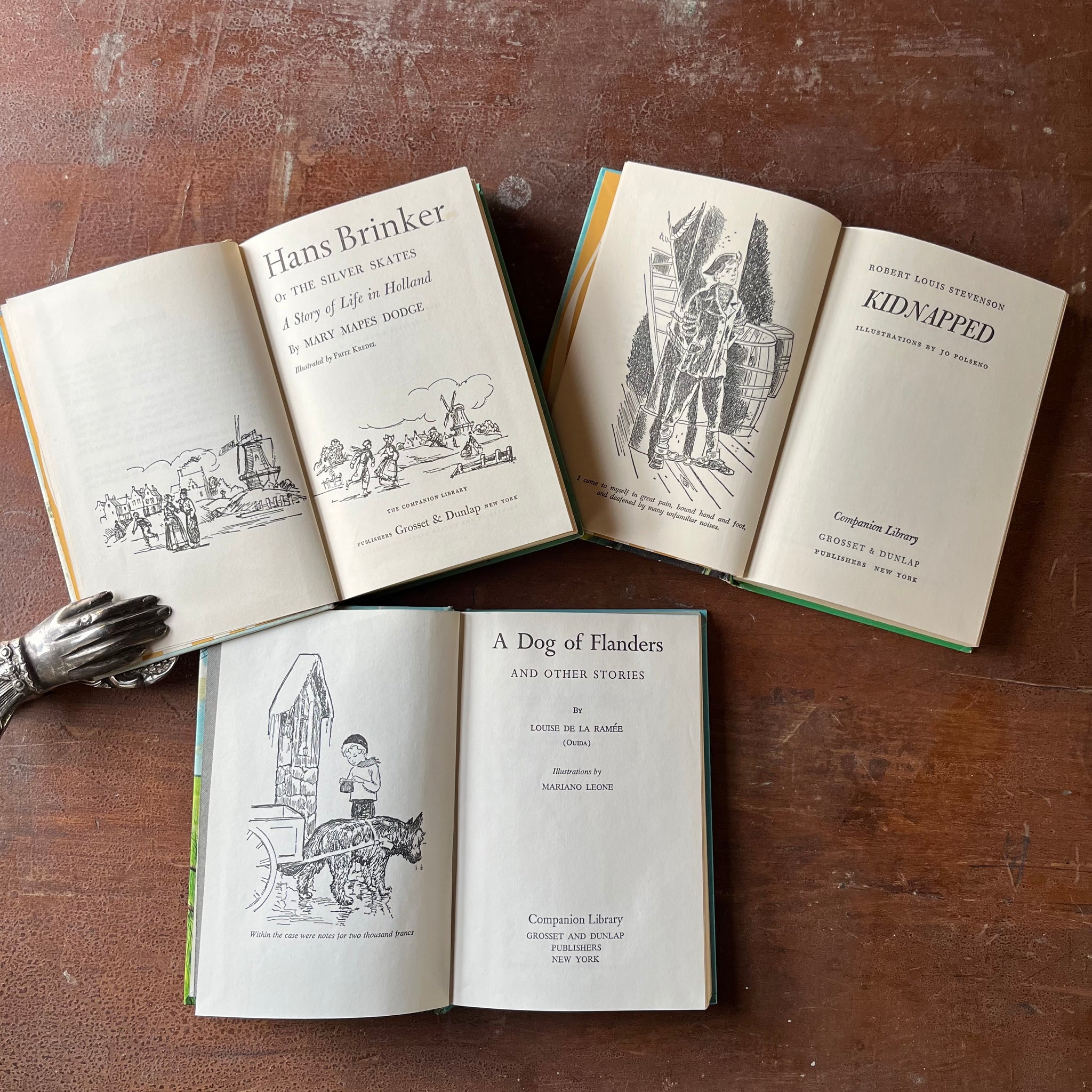 Companion Library Book Set - Three 1950's Children's Books - A Dog of ...