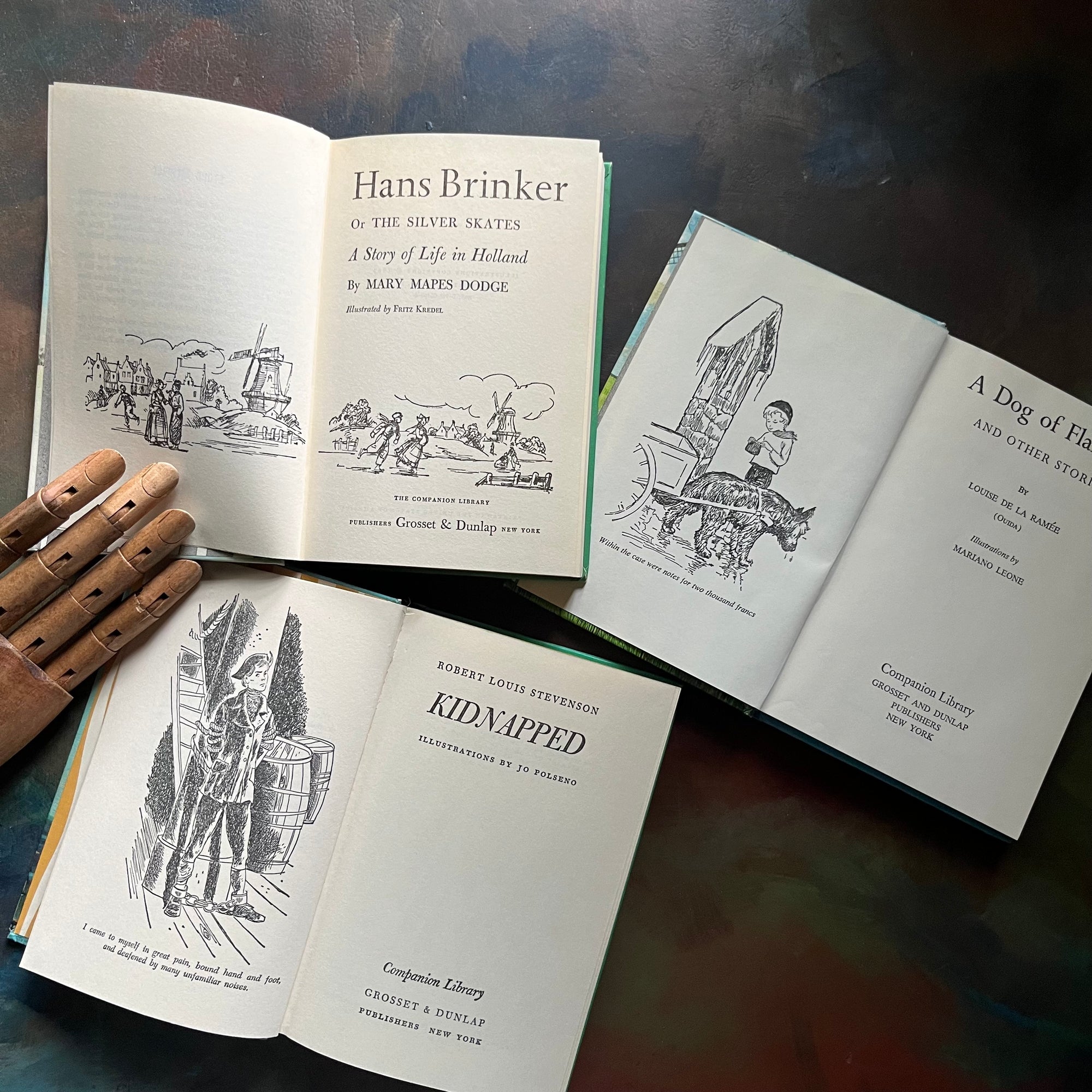 Companion Library Book Set - Three 1950's Children's Books - A Dog of ...