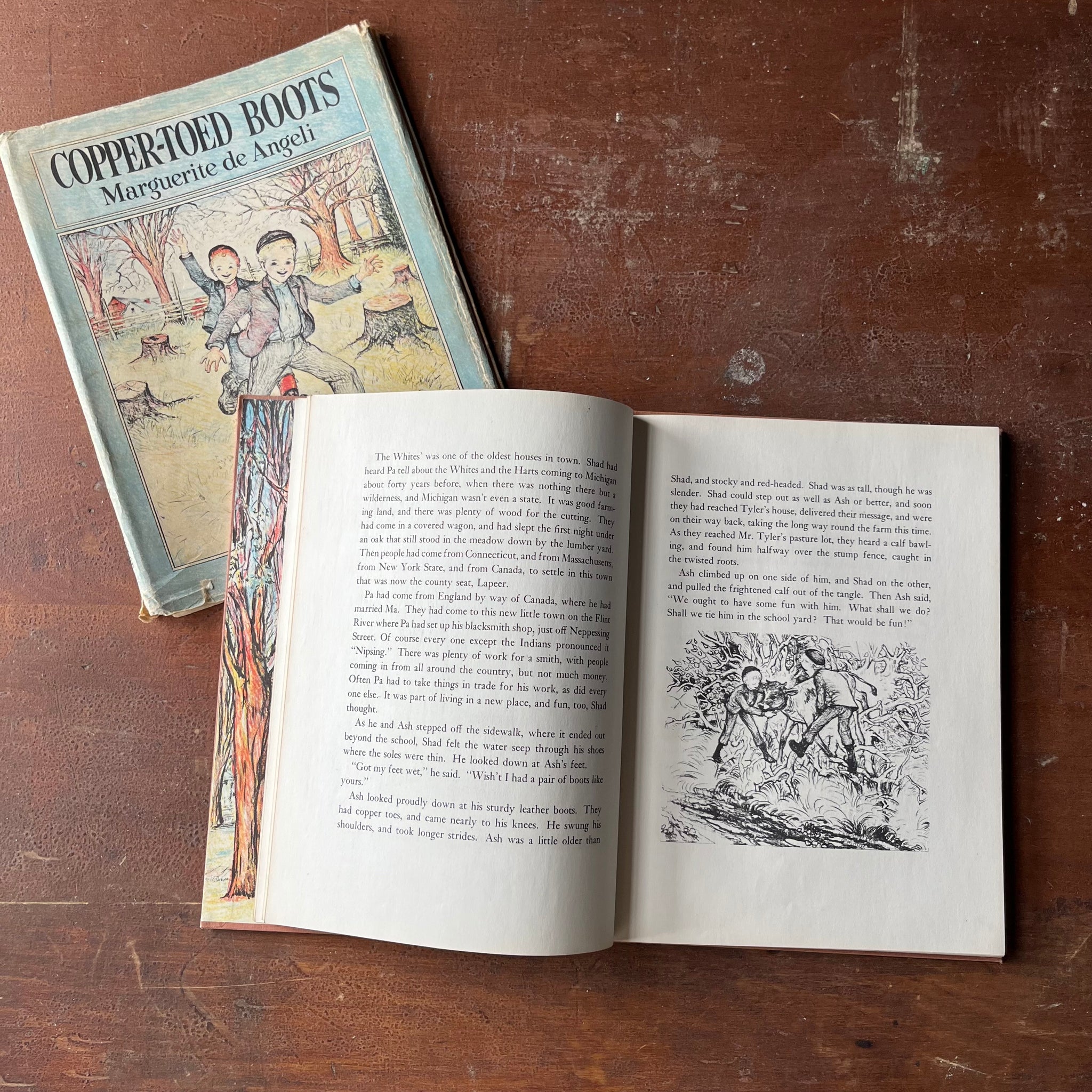 Copper-Toed Boots by Marguerite de Angeli - 1938 Autographed Edition ...