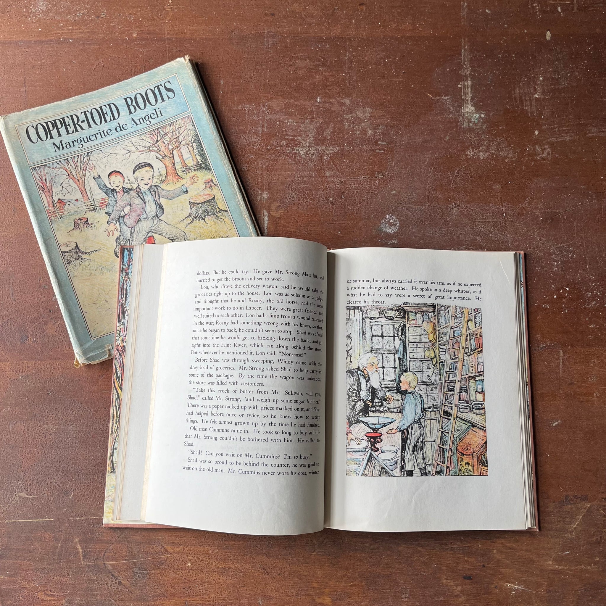 Copper-Toed Boots by Marguerite de Angeli - 1938 Autographed Edition ...