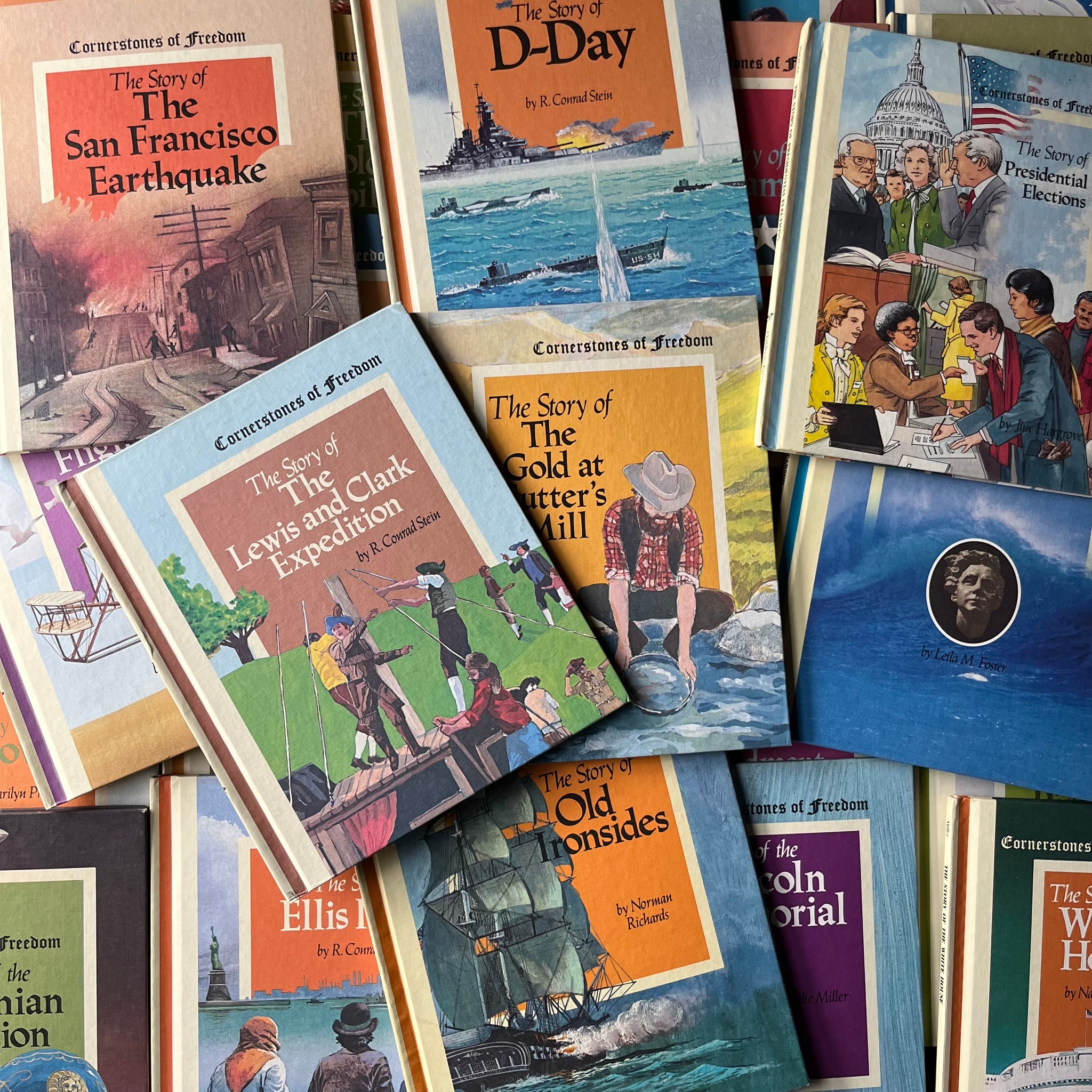 Cornerstones of Freedom - 34 Book Set - History Books for Children ...