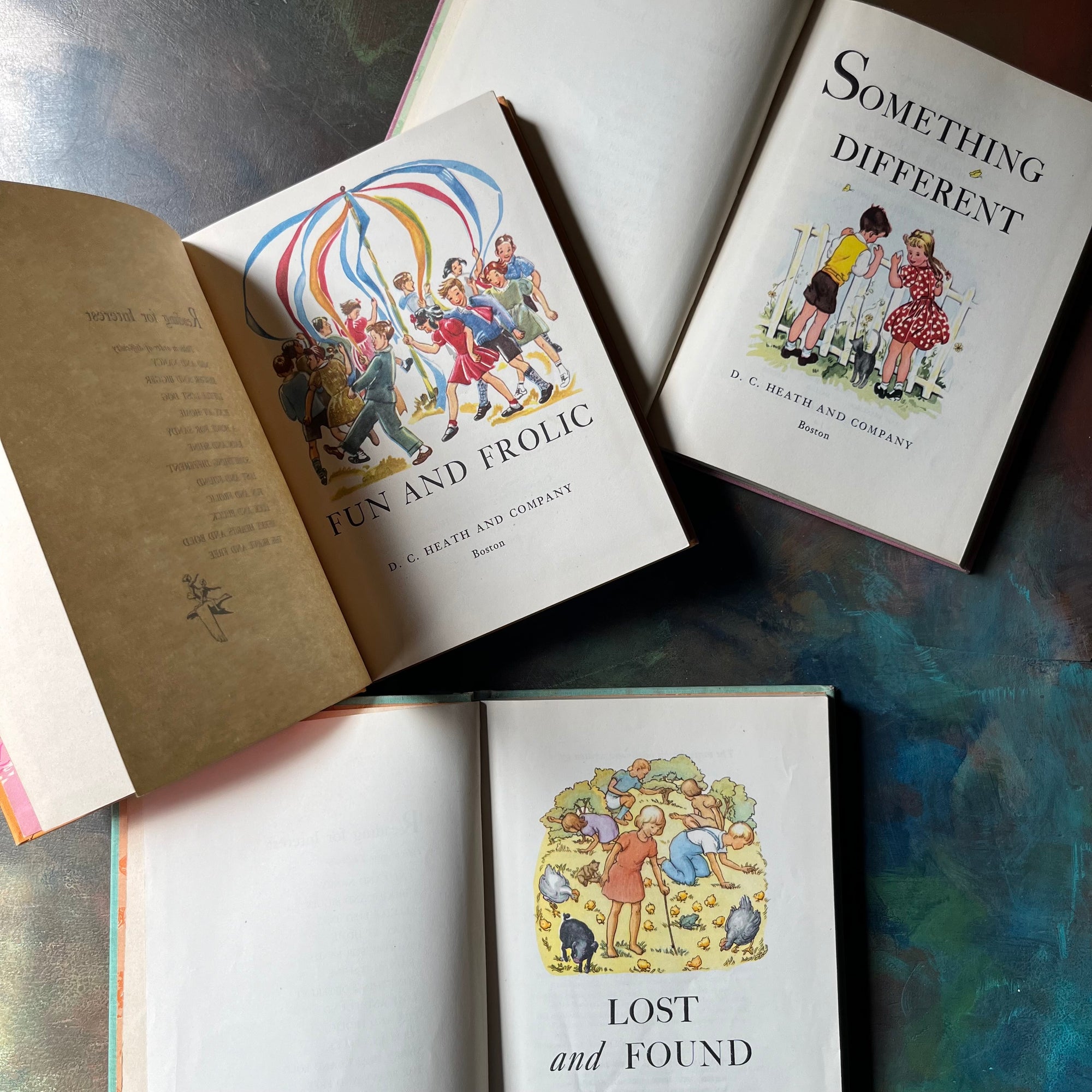 Lost and Found & Fun and Frolic Reading for Interest School Books - Log ...