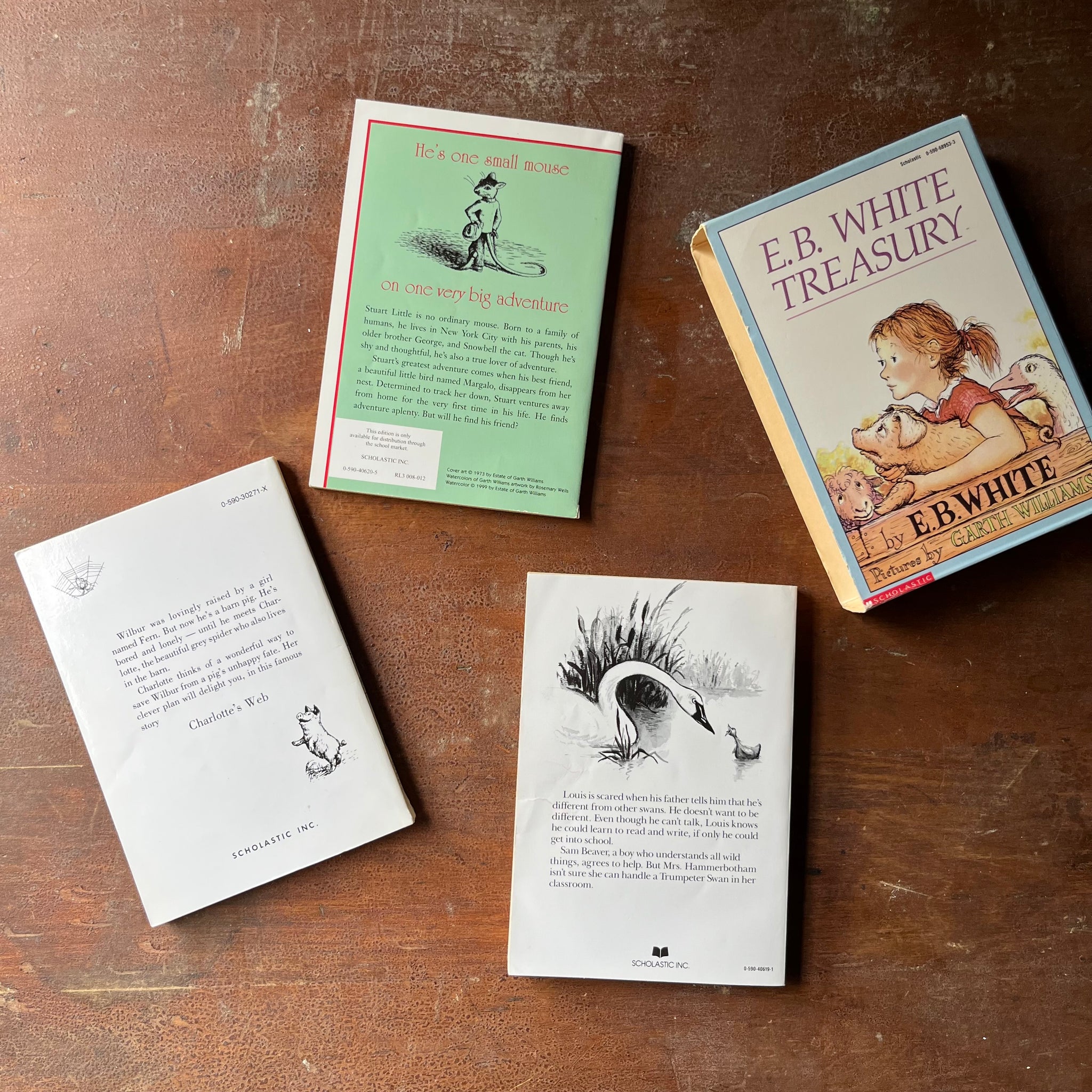 E. B. White Treasury From Scholastic: Charlotte's Web, Stuart Little ...