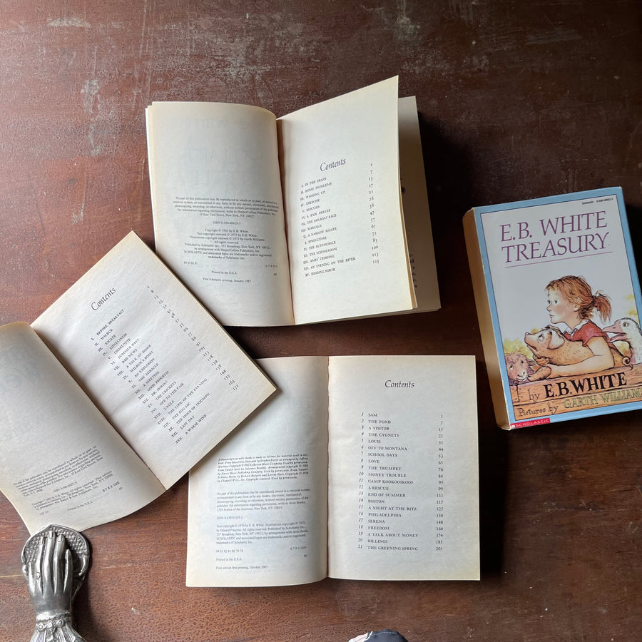 E. B. White Treasury From Scholastic: Charlotte's Web, Stuart Little ...