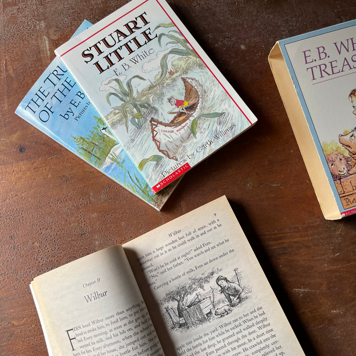 E. B. White Treasury From Scholastic: Charlotte's Web, Stuart Little ...