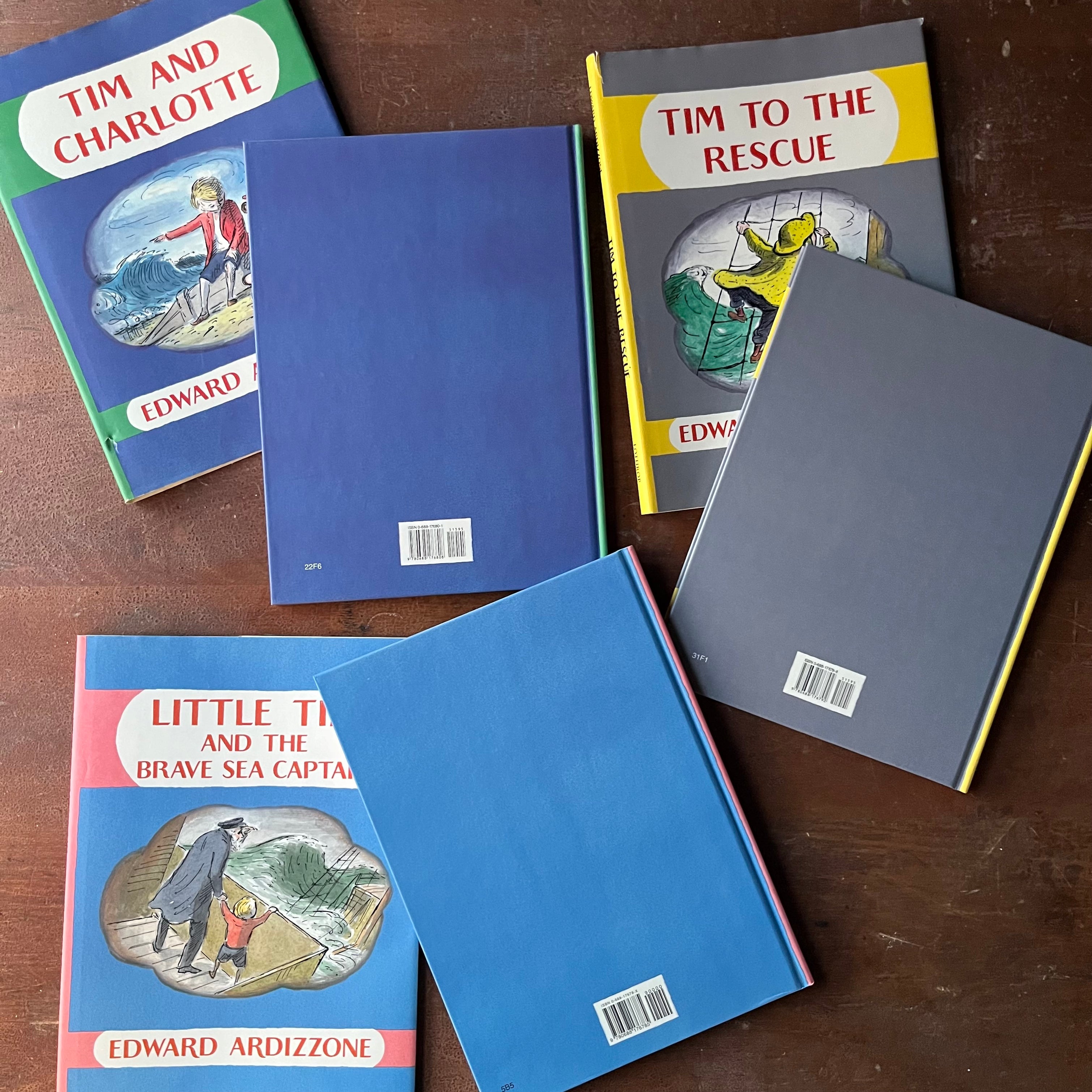 Edward Ardizzone Book Set: Little Tim & The Brave Sea Captain, Tim to ...