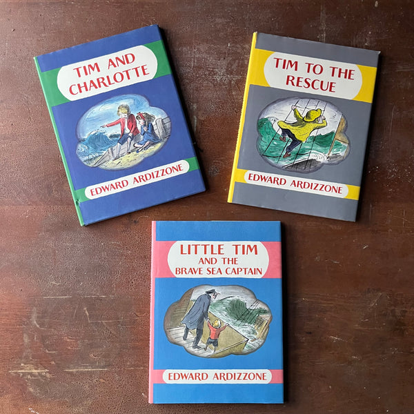 Edward Ardizzone Book Set: Little Tim & The Brave Sea Captain, Tim to ...