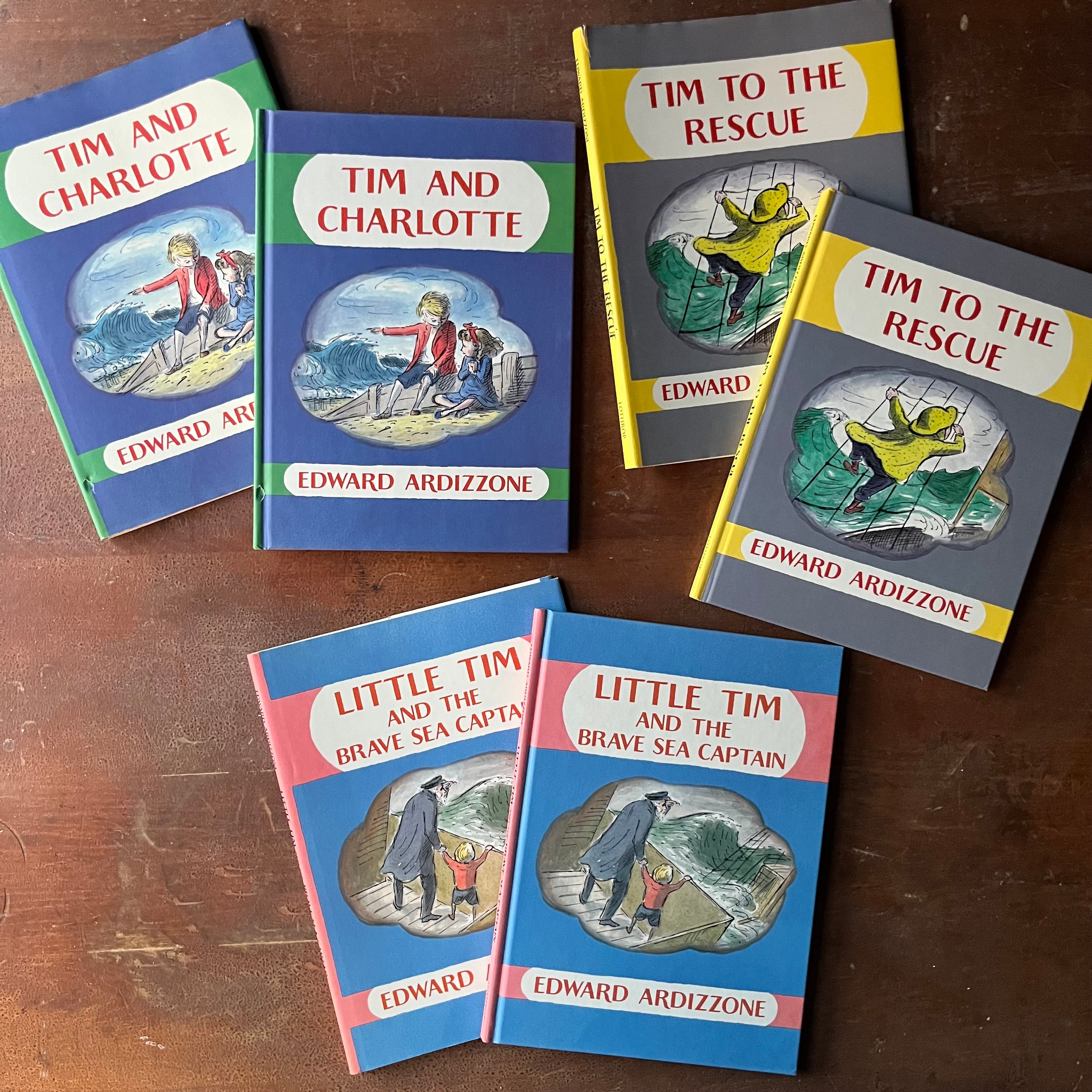 Edward Ardizzone Book Set: Little Tim & The Brave Sea Captain, Tim to ...