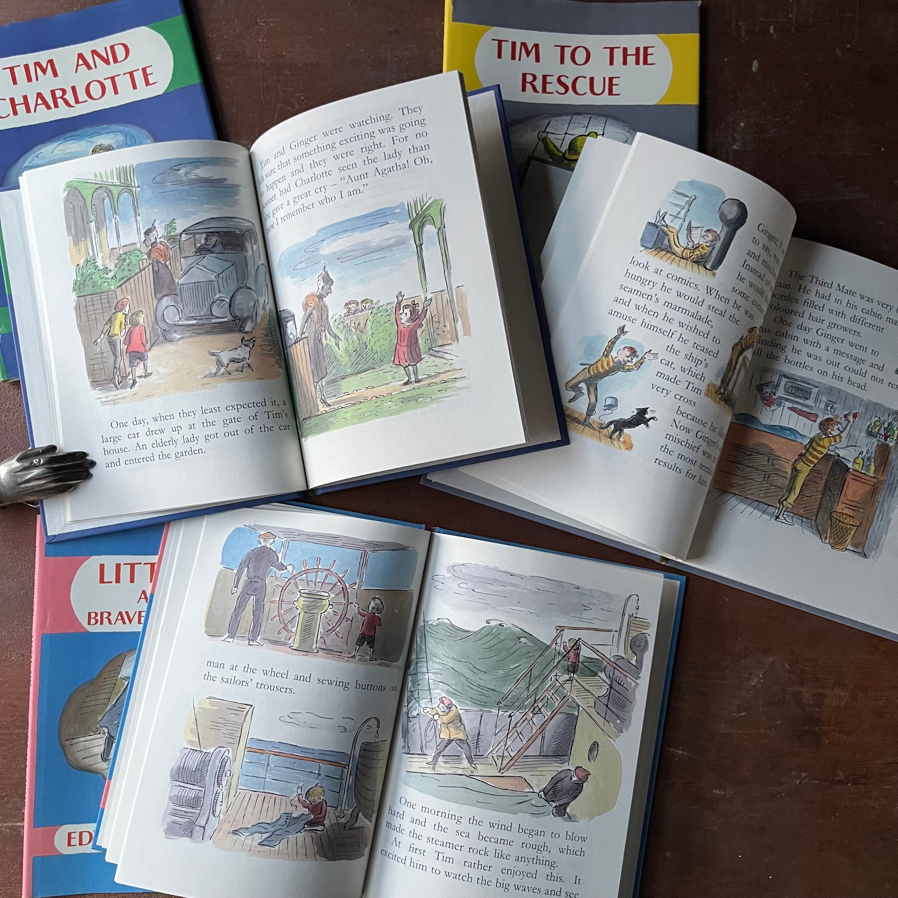 Edward Ardizzone Book Set: Little Tim & The Brave Sea Captain, Tim to ...