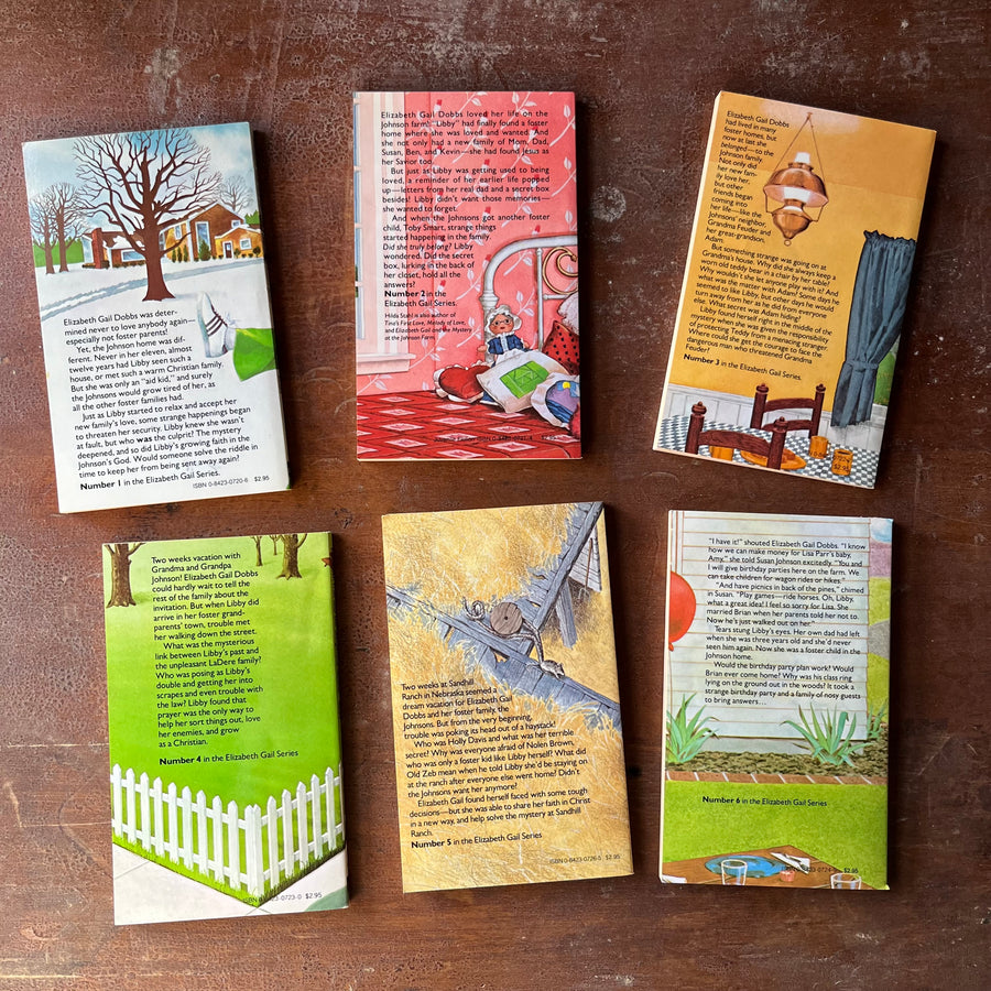 Elizabeth Gail Series Book Set written by Hilda Stahl - Set of the 1st ...