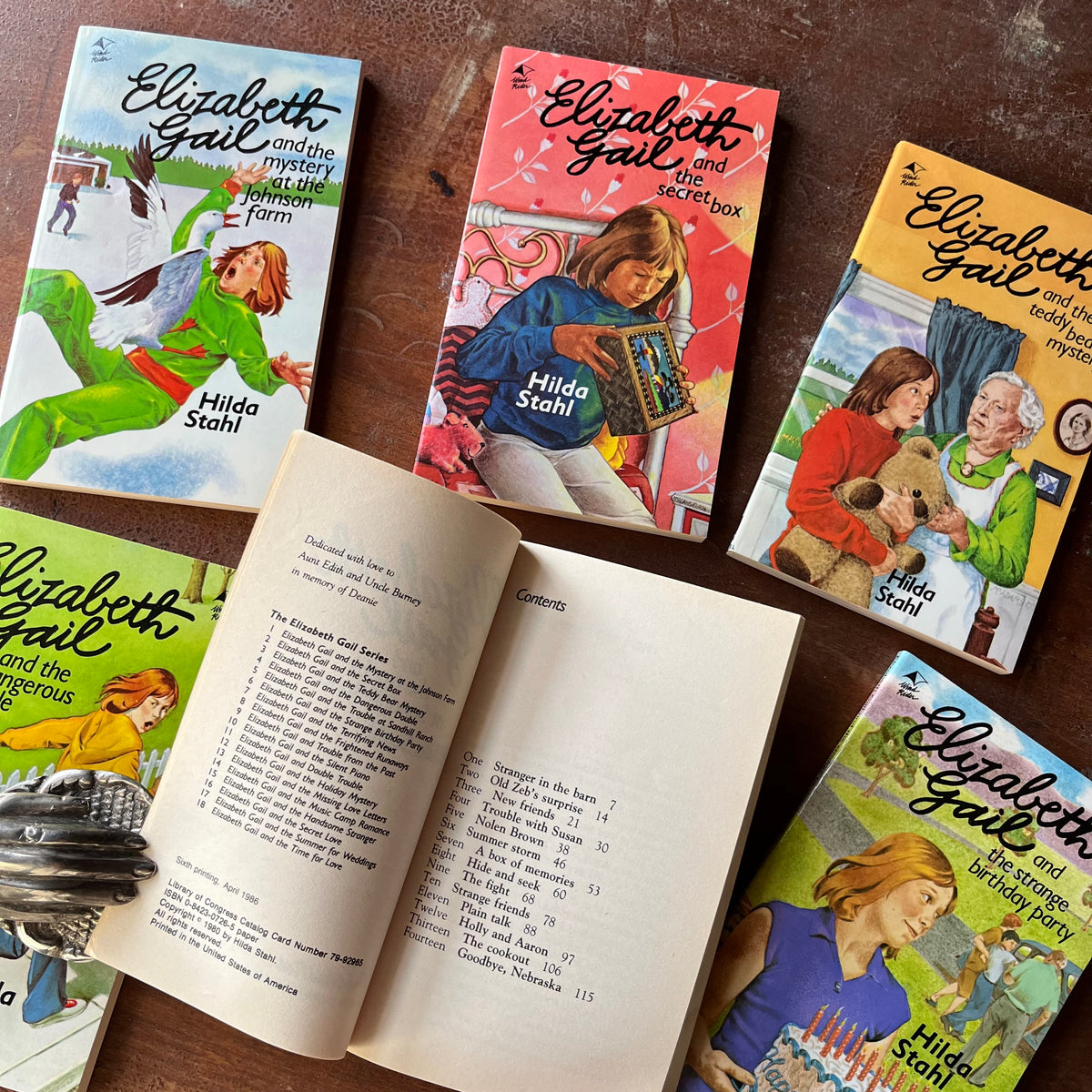 Elizabeth Gail Series Book Set written by Hilda Stahl - Set of the 1st ...