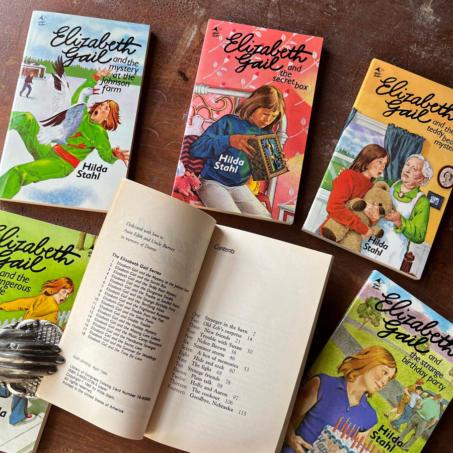 Elizabeth Gail Series Book Set written by Hilda Stahl - Set of the 1st ...