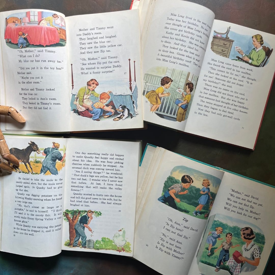 Faith & Freedom Basic Readers Vintage School Book Set by Ginn and ...