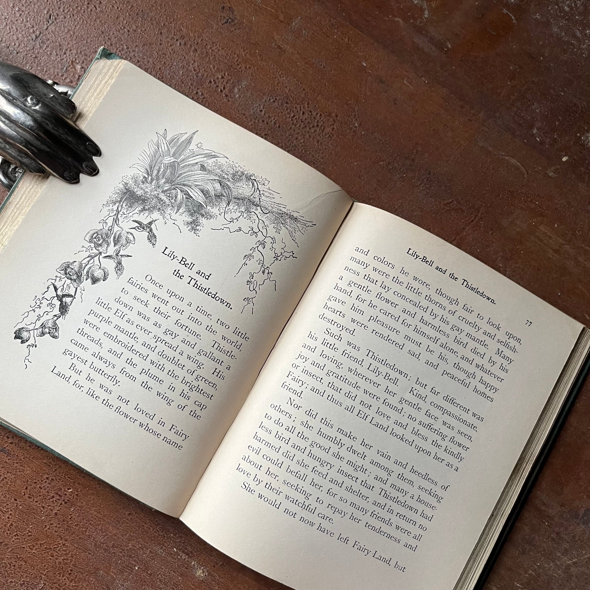 Flower Fables by Louisa May Alcott - 1898 Altemus Young People's Libra ...