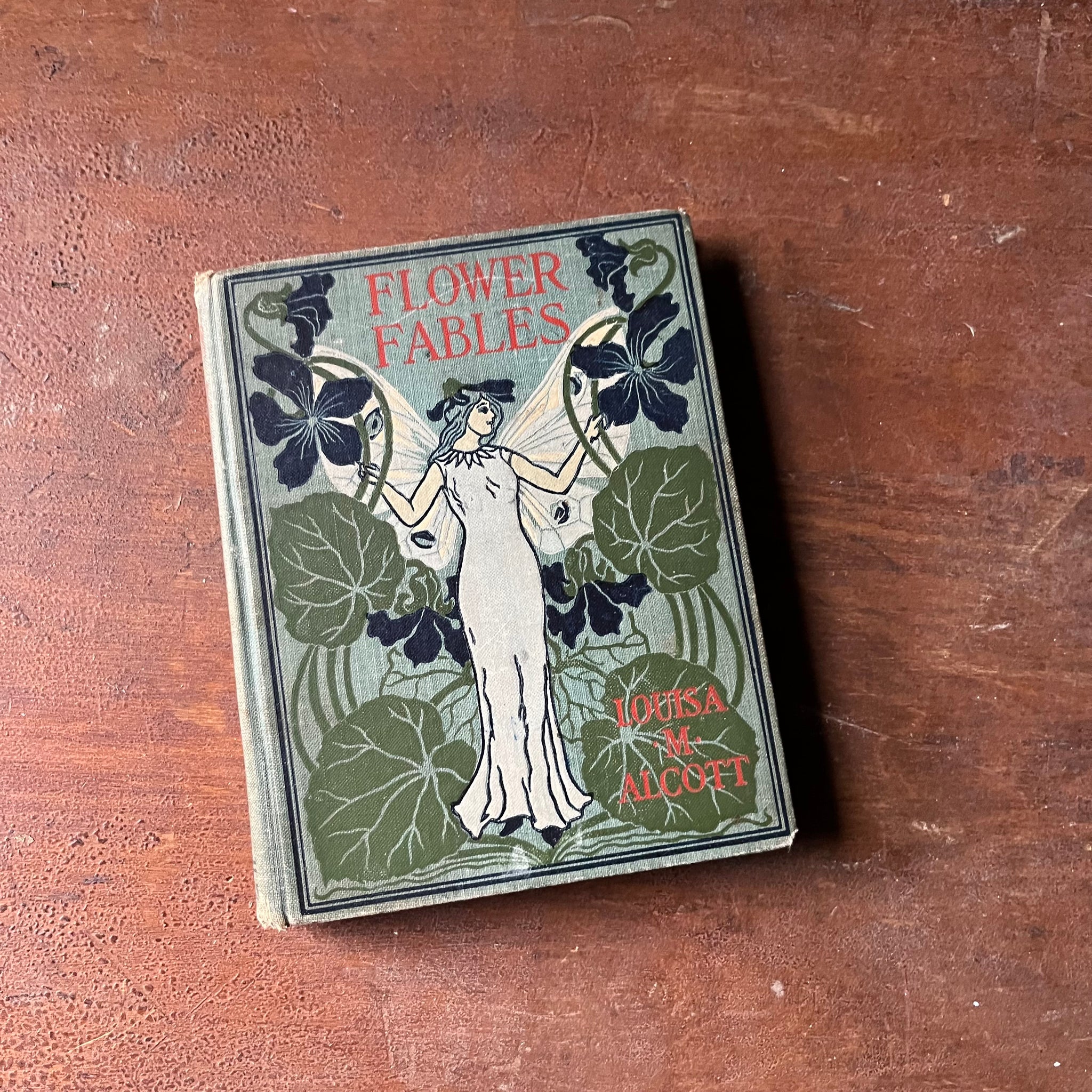 Flower Fables by Louisa May Alcott - 1898 Altemus Young People's Libra ...
