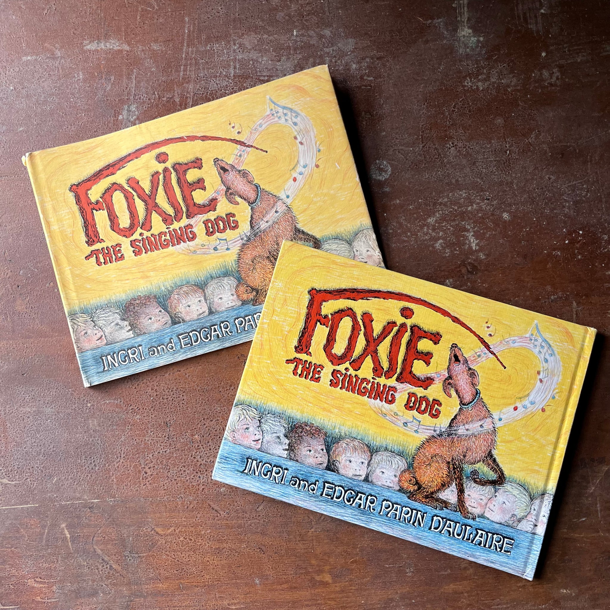 Foxie the Singing Dog by Ingri and Edgar Parin D'Aulaire - 1969 Editio ...