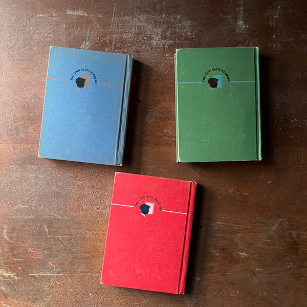 Ginn Basic Readers Vintage School Book Set: Around the Corner, Trails ...
