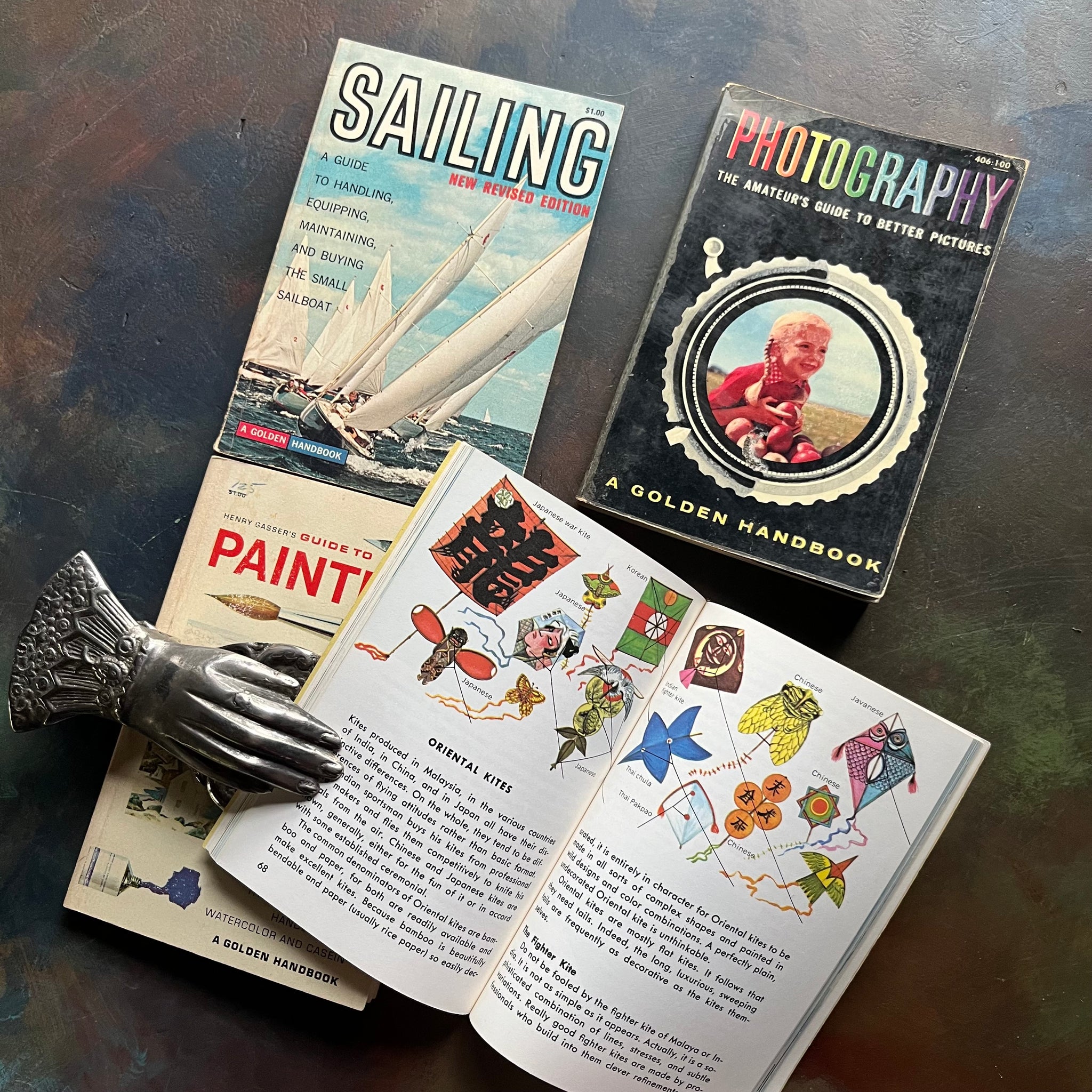 Vintage Golden Guides Book Set by Golden Press: Sailing, Photography ...