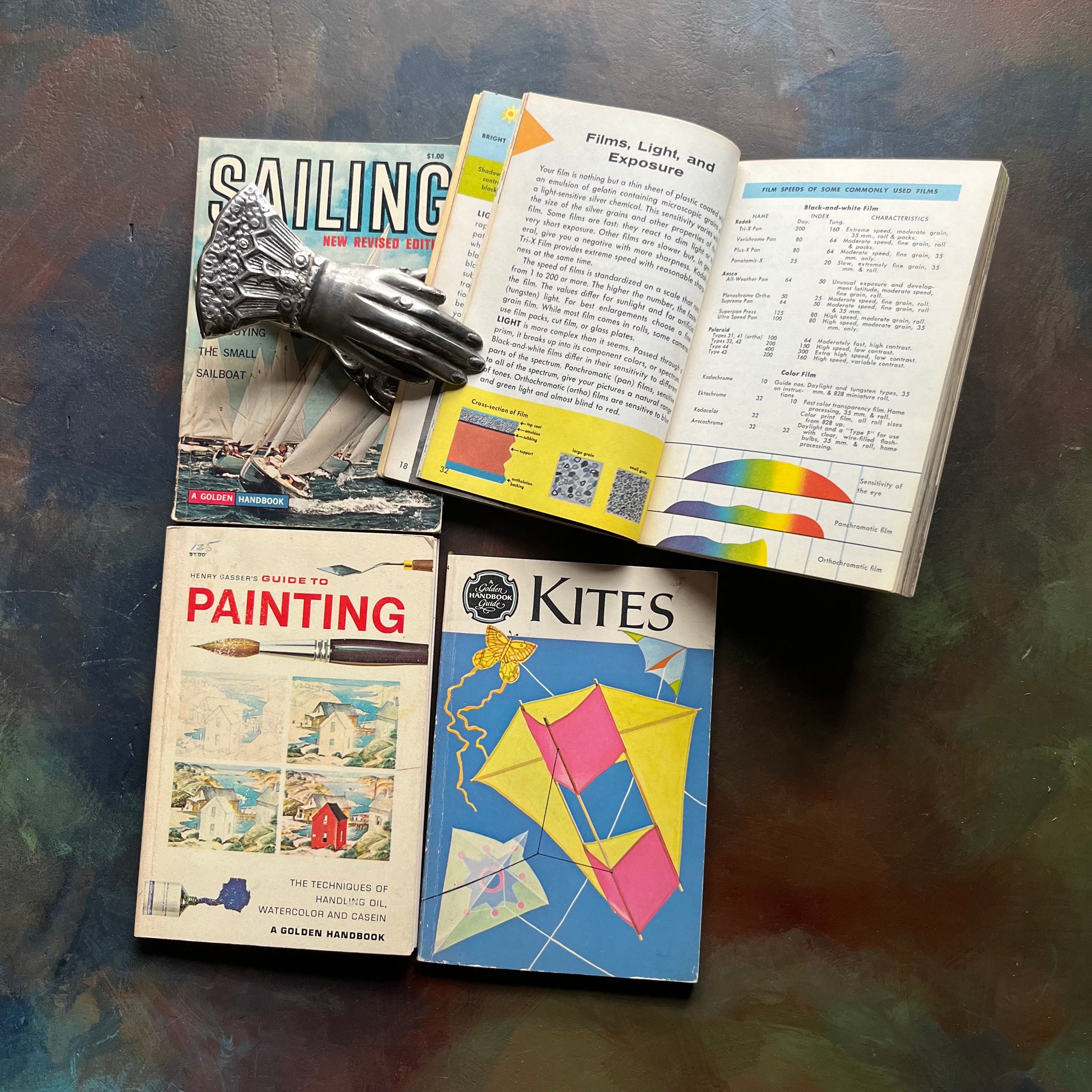 Vintage Golden Guides Book Set by Golden Press: Sailing, Photography ...