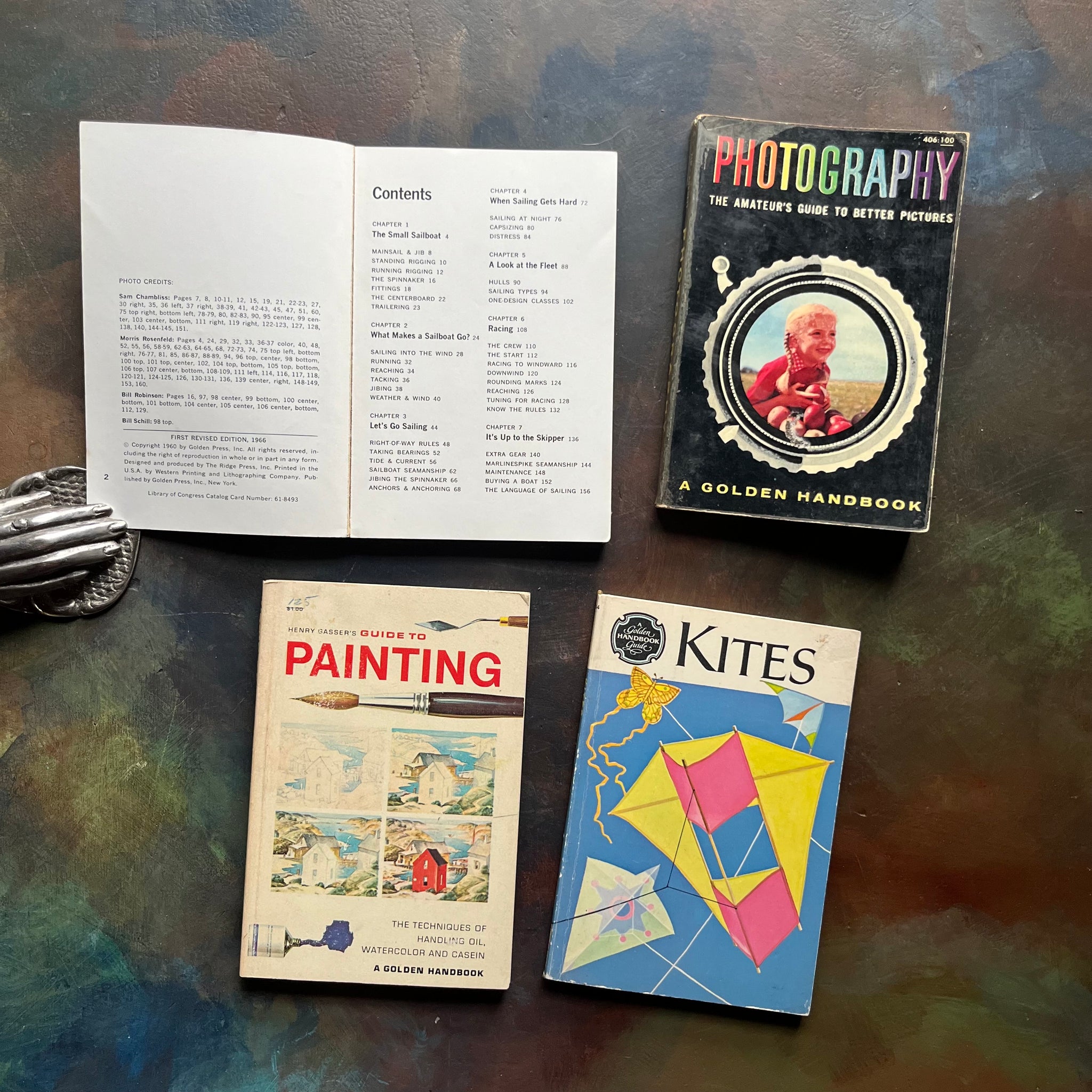Vintage Golden Guides Book Set by Golden Press: Sailing, Photography ...