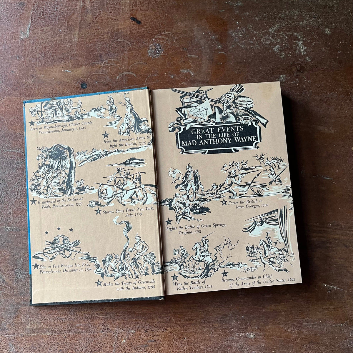 The Story of Mad Anthony Wayne - A 1953 Signature Series Children's Bo ...