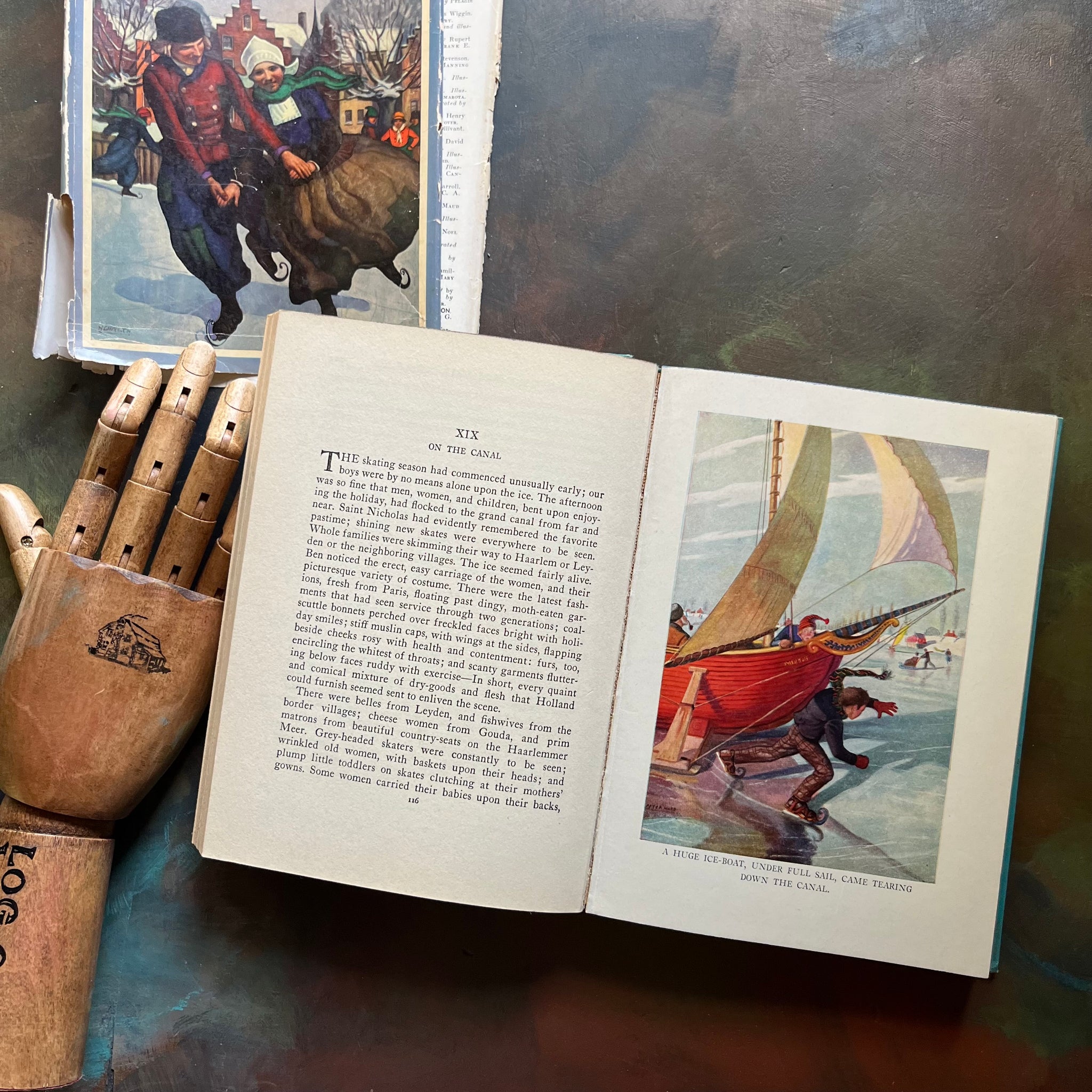Hans Brinker or the Silver Skates - 1932 Edition with N. C. Wyeth Illu ...