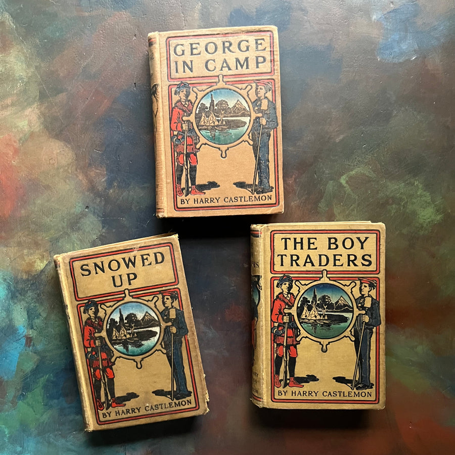 Harry Castlemon Book Set: The Frank Nelson Series-The Boy Traders, Sno ...
